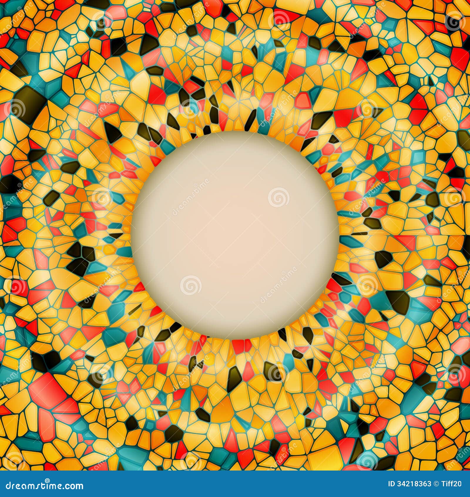 Background stock vector. Illustration of circle, shiny - 34218363