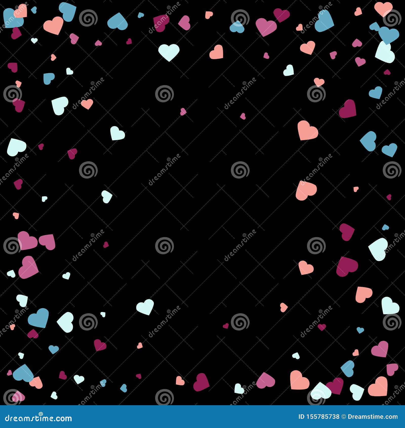 Background from Bright Multi-colored Confetti. Festive Confetti. Joyful ...