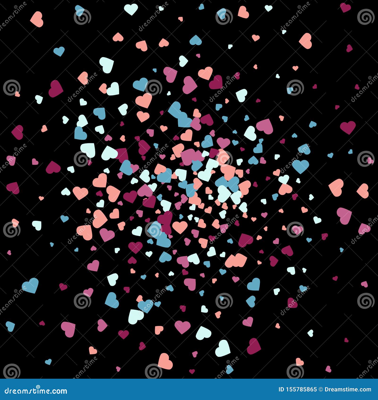 Background from Bright Multi-colored Confetti. Festive Confetti. Joyful ...