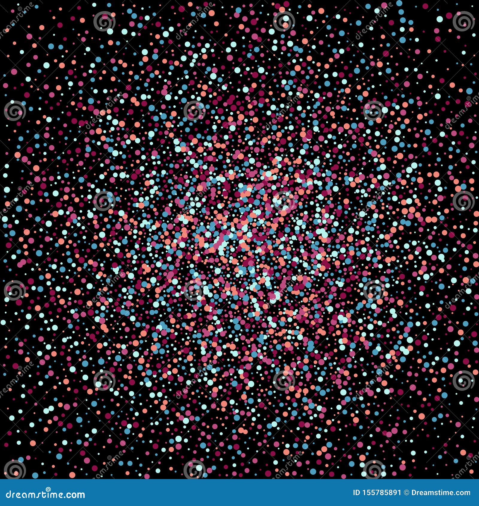 Background from Bright Multi-colored Confetti. Festive Confetti. Joyful ...