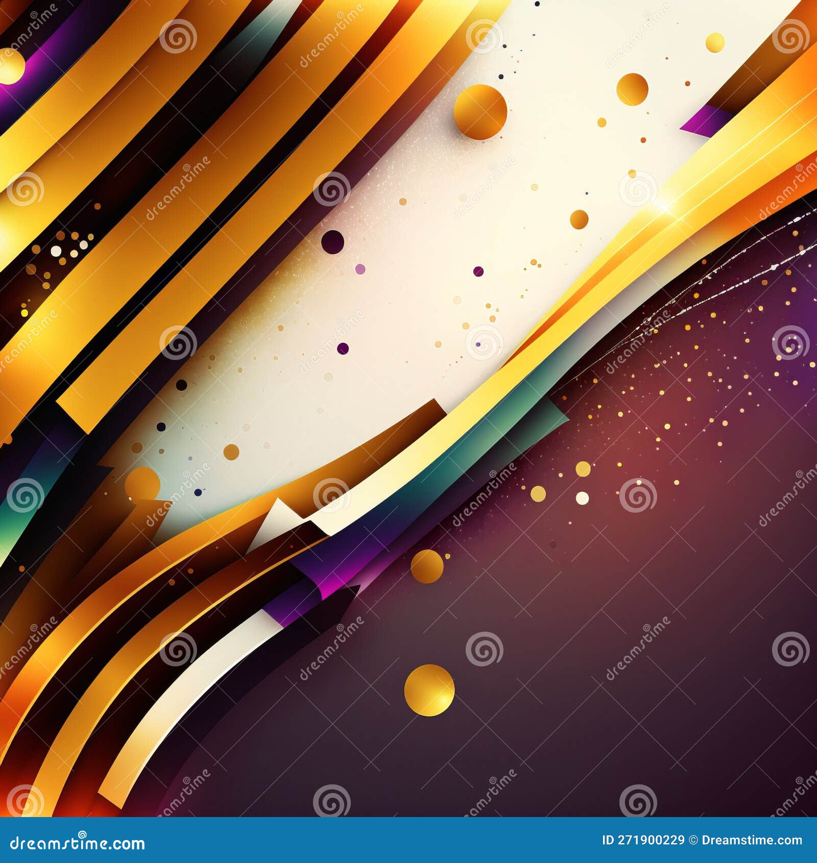 Background of Bright Repeating Lines Generative AI Stock Illustration ...