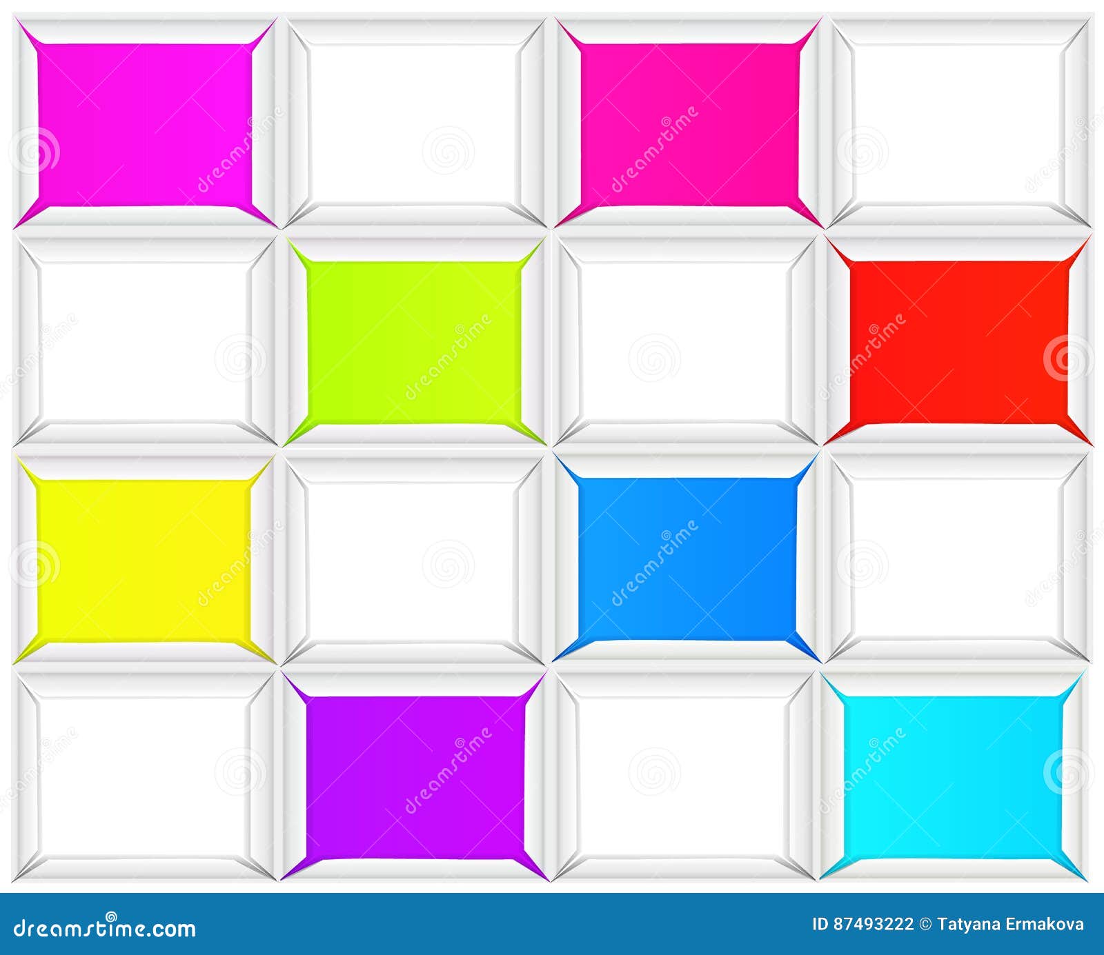 Background bright square stock vector. Illustration of decorative ...
