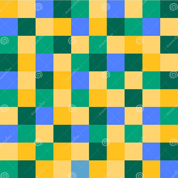 Background of Bright Squares Stock Illustration - Illustration of light ...