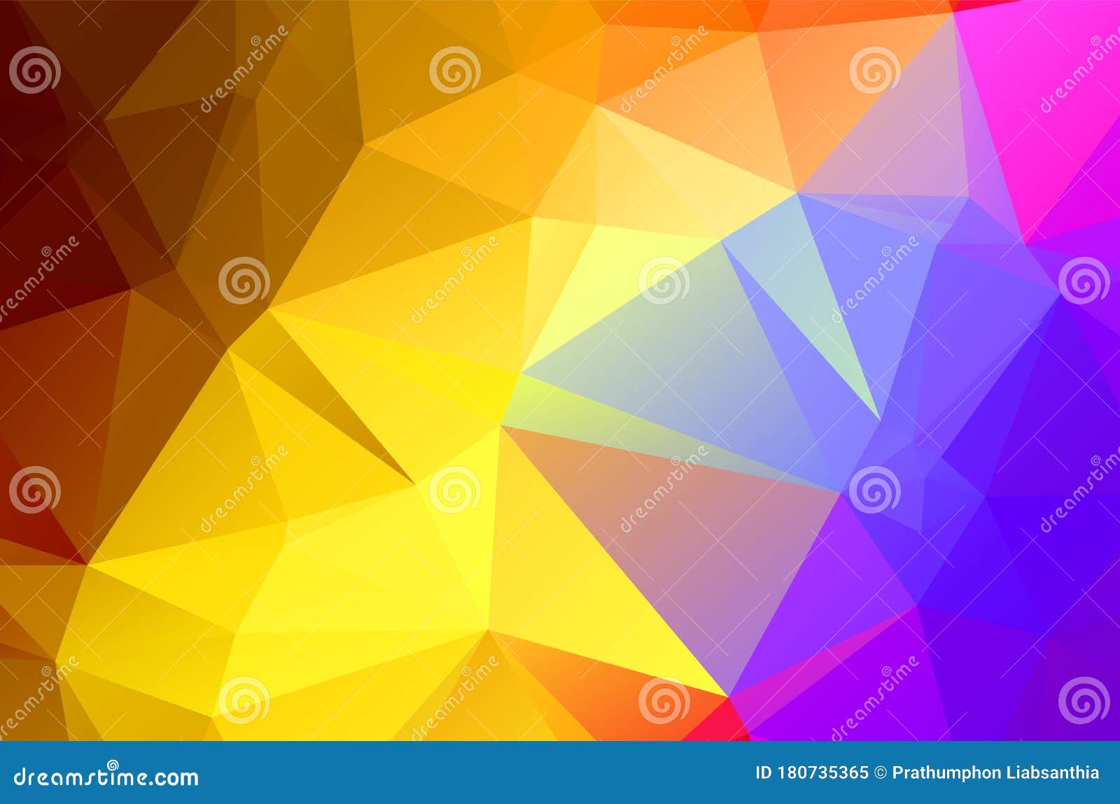 Background Bright Yellow Template Random Bright Colors Low Poly Stock ...