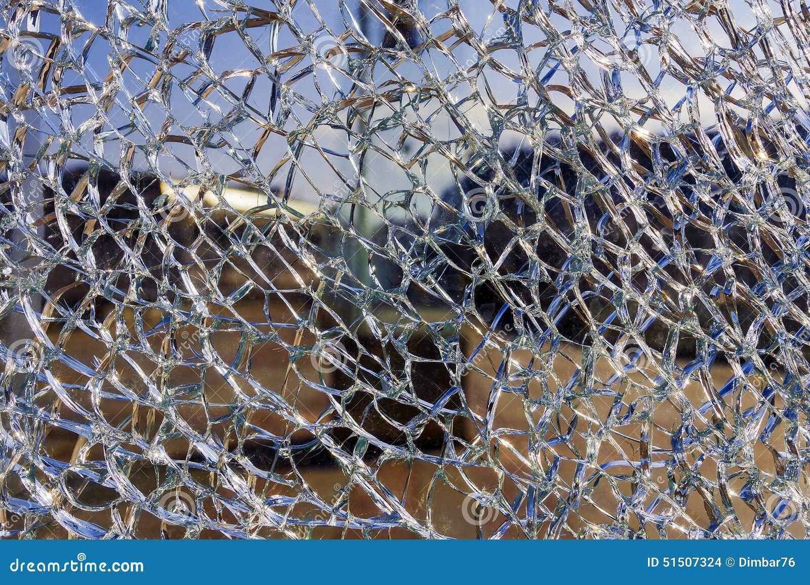 Background Broken Glass in Sunny Day Stock Photo - Image of broke ...