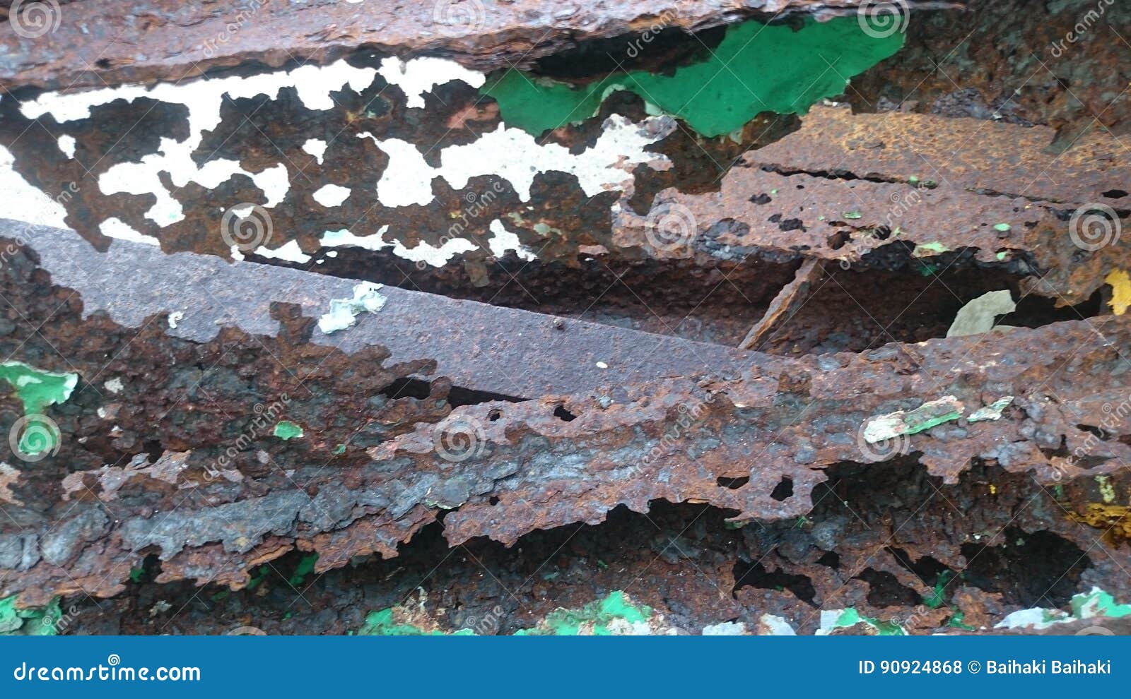 Background from Broken Iron in Eating Age Stock Photo - Image of plant ...