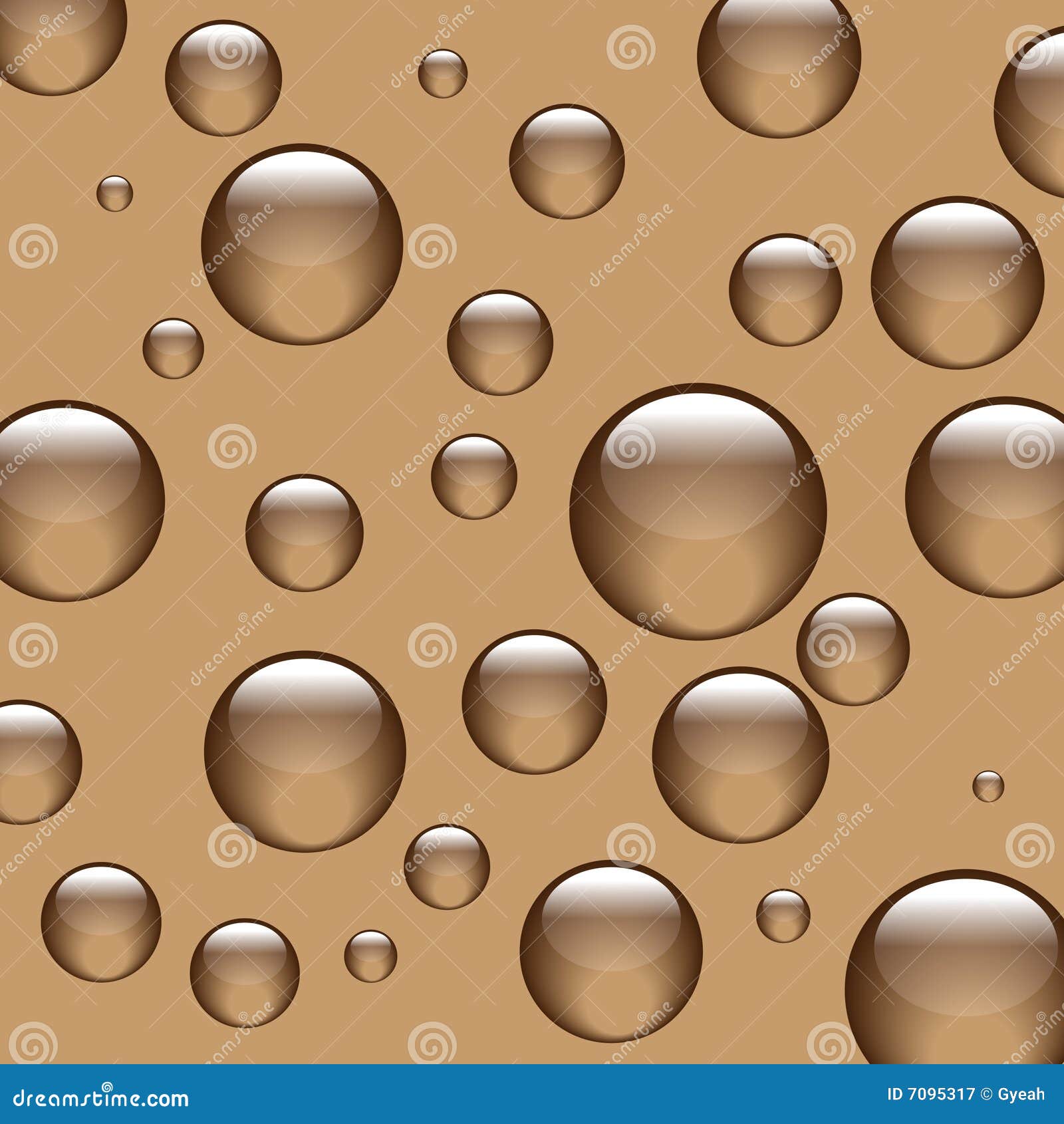 Background brown balls stock vector. Illustration of backdrops - 7095317