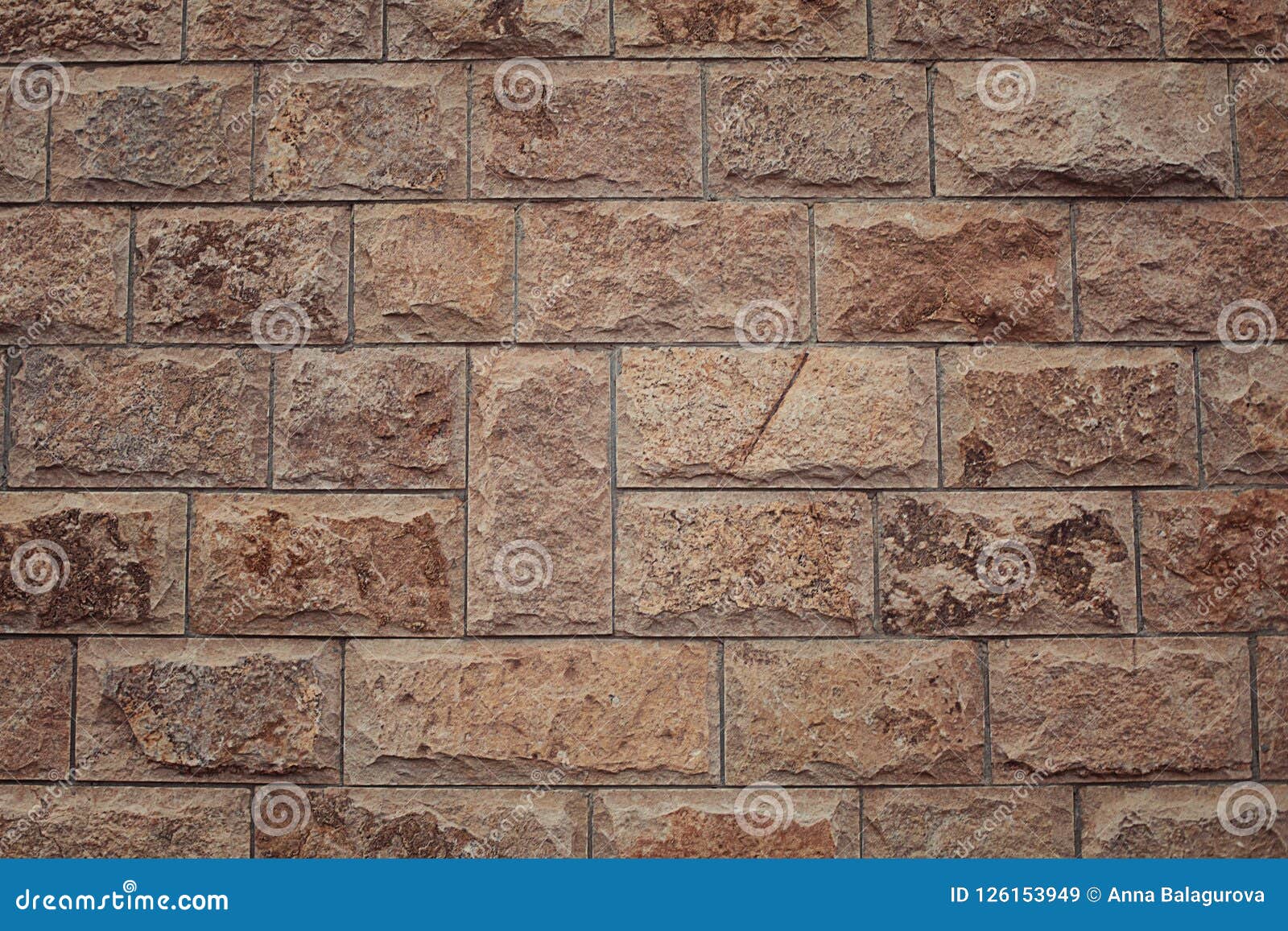 Background Brown Dark Texture Wall of Blocks Stock Image - Image of ...