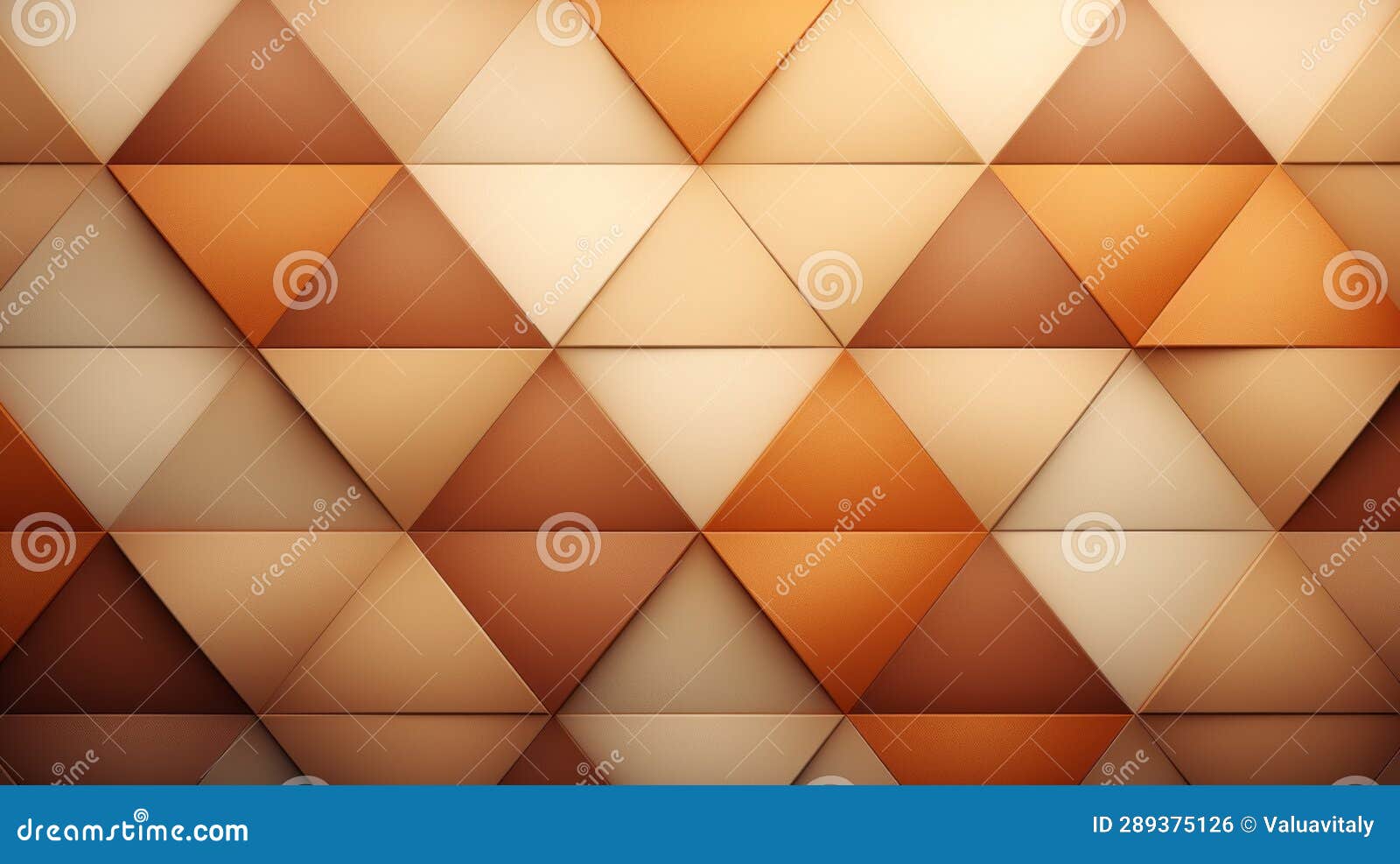 Background of Brown Multicolored Triangles Pattern Texture. Beautiful ...
