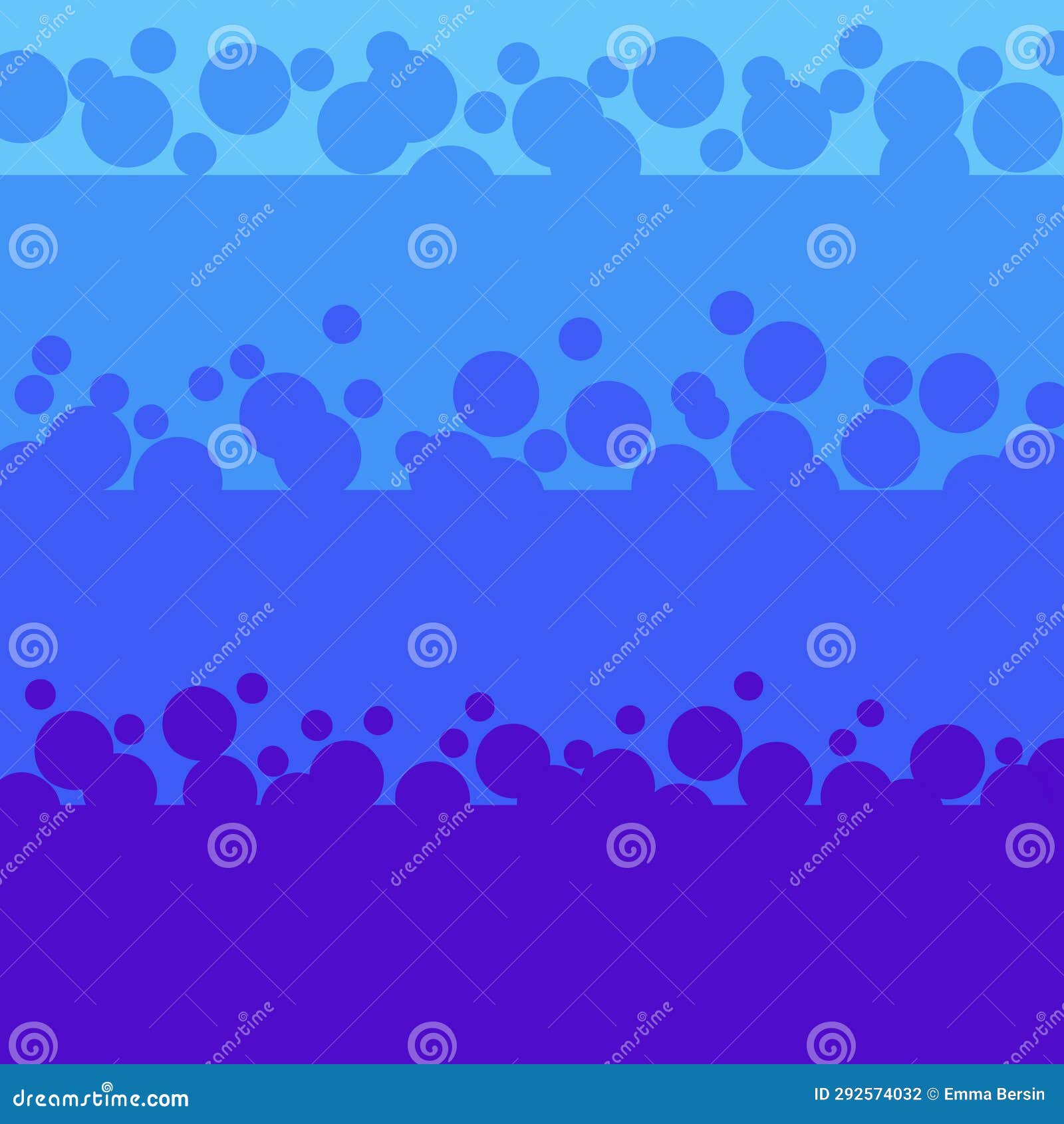 Bubbly Blue Gradient Background Stock Photo - Image of blue, rising ...