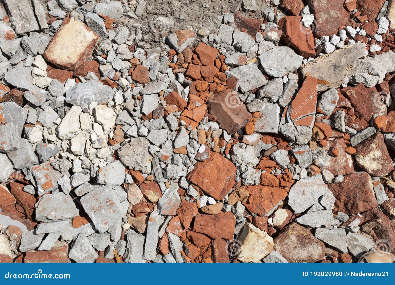 Cement Chips In Bags. Cement Lumps. Building Material On The Seashore ...