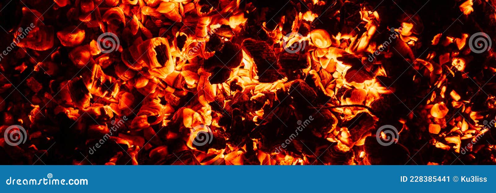 Background of Burning and Glowing Hot Coals. Smoldering Embers of Fire ...