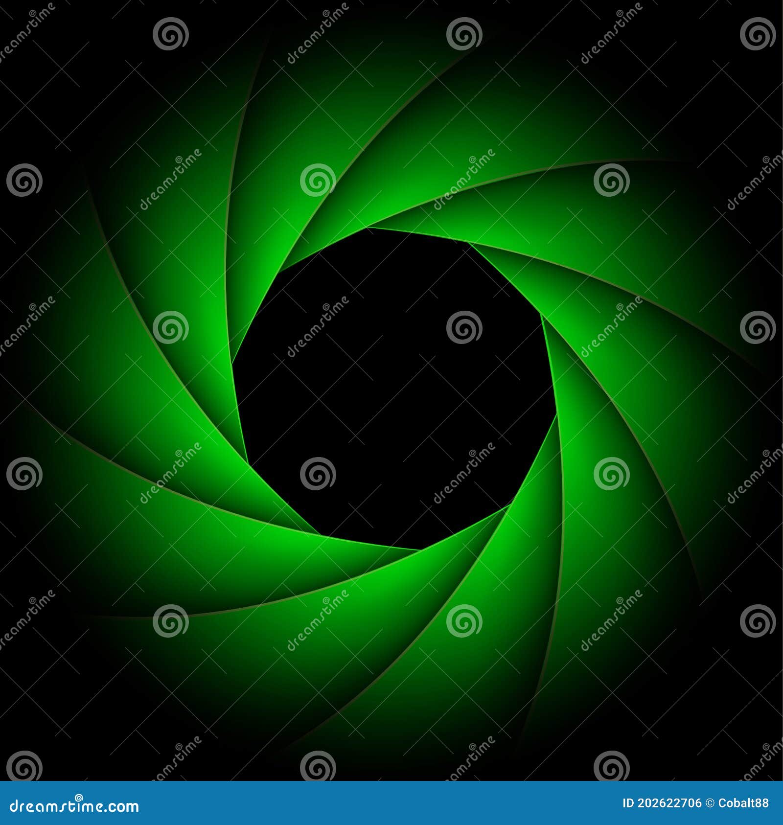 Background with Camera Lens Shutter Stock Vector - Illustration of ...
