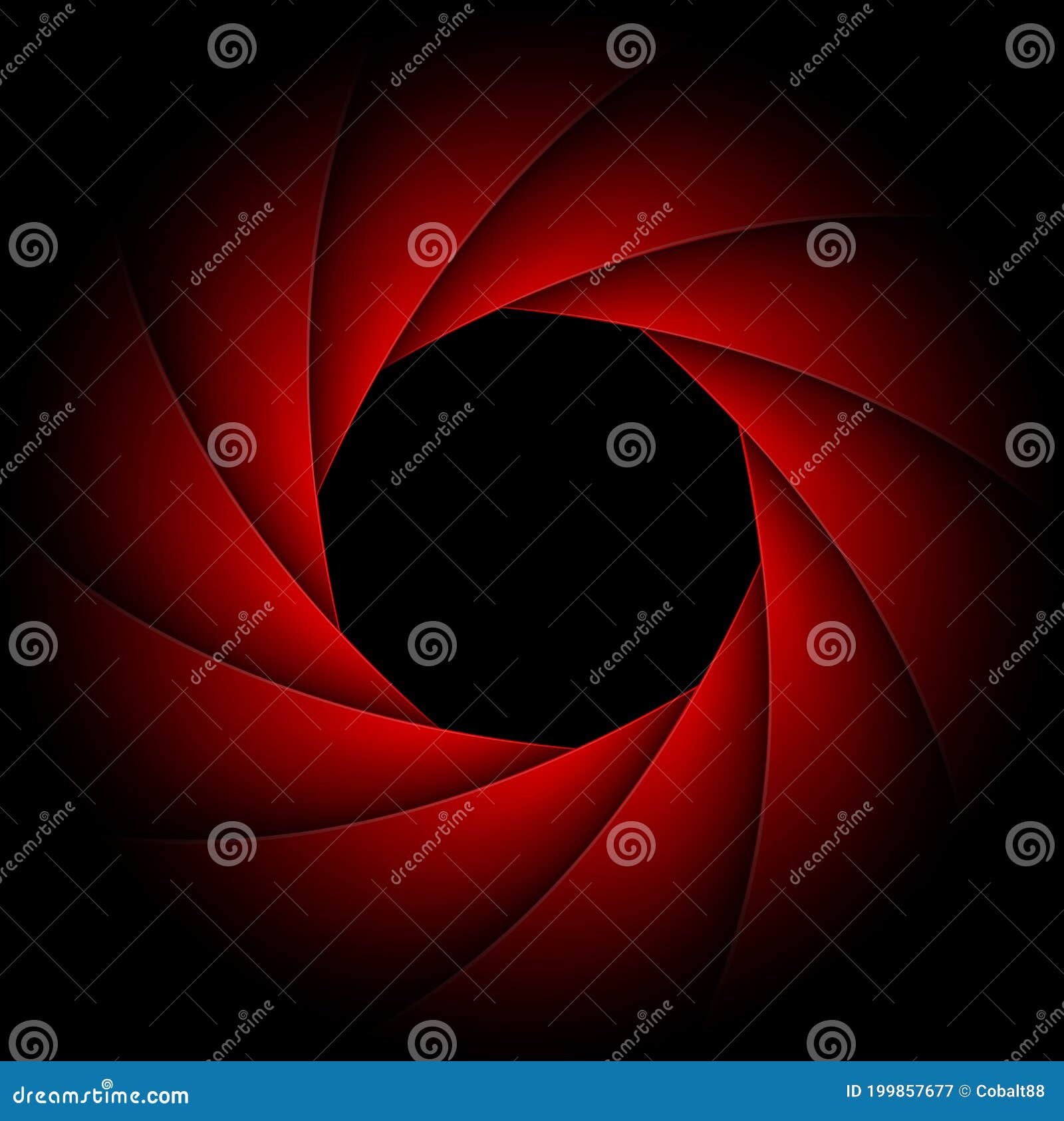 Background with Camera Lens Shutter Stock Vector - Illustration of ...
