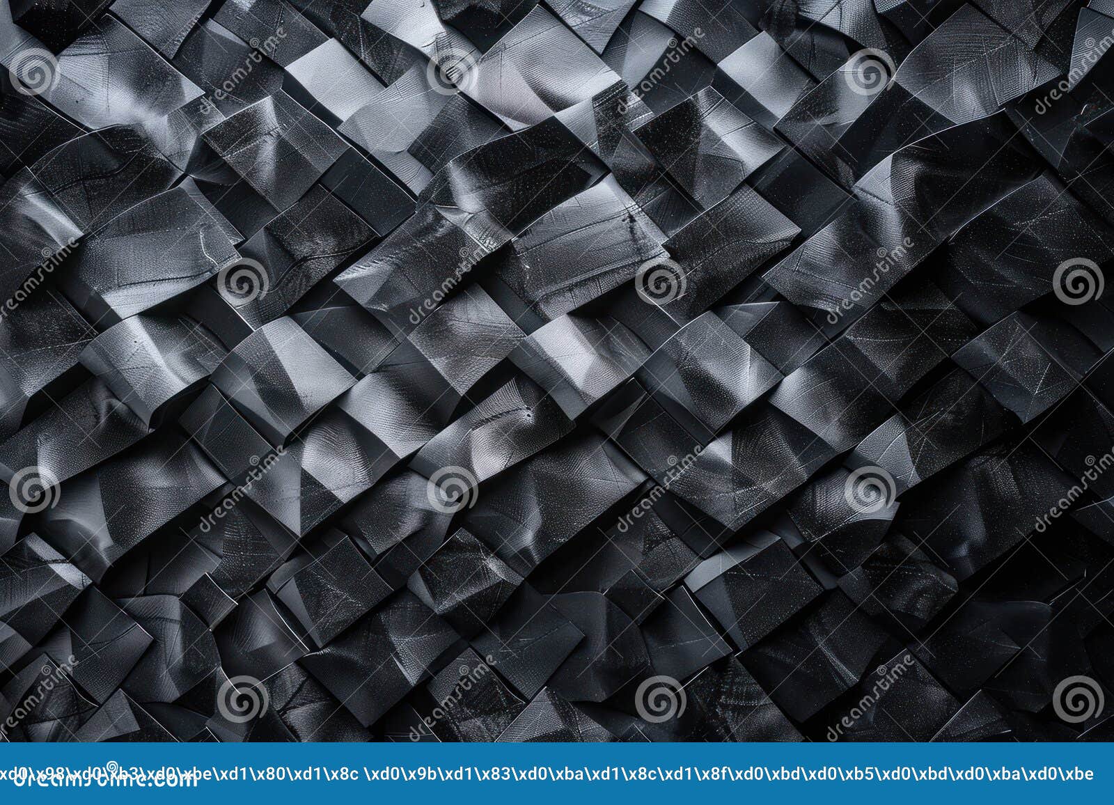 Background with Carbon Fiber Texture Formed by Geometric Shapes Stock ...