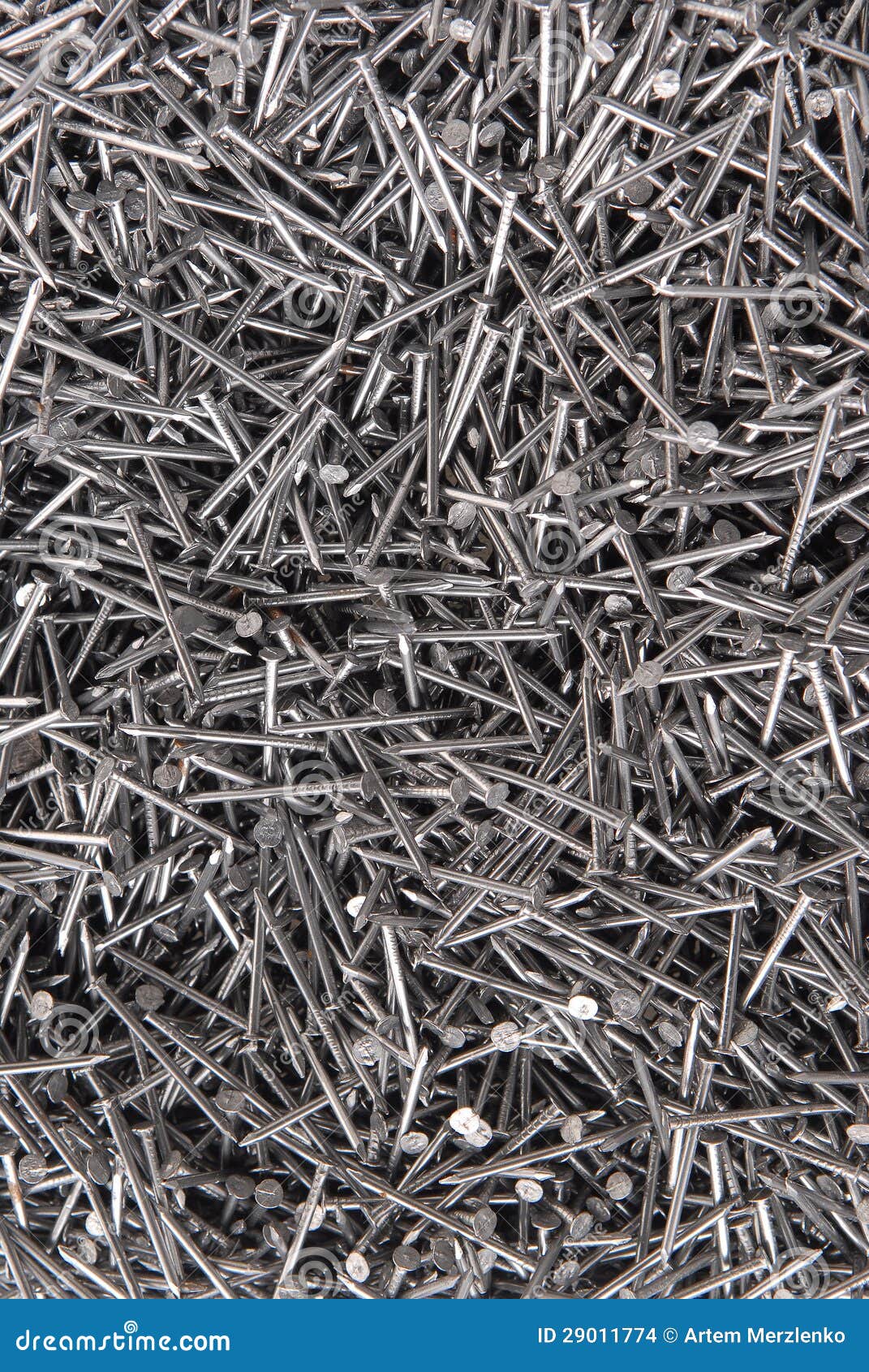 Background of Carpentry Nails Stock Photo - Image of equipment ...