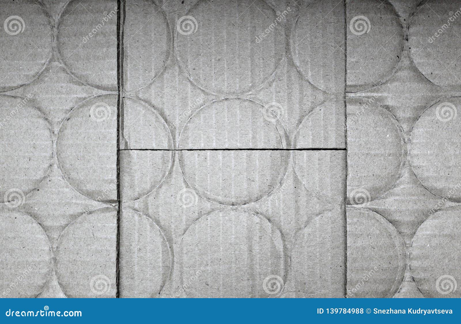 Texture Bottom of the Box with Traces of Round Cans Stock Photo - Image ...