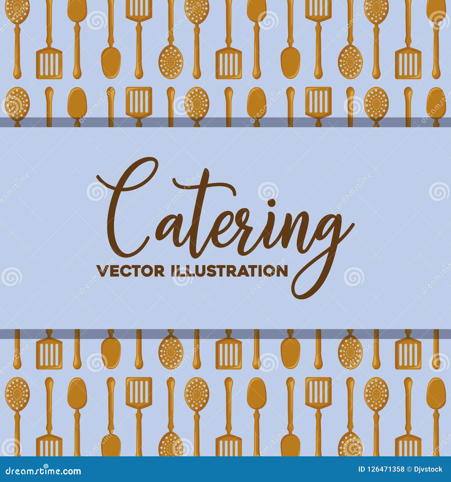 Catering concept design stock vector. Illustration of catering - 126471358