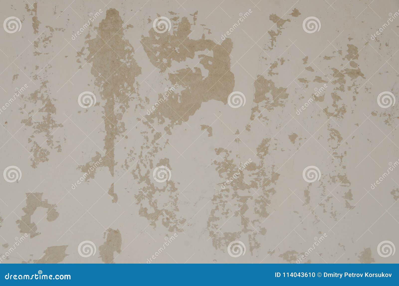 Texture, Cement Wall with Putty, Background Stock Photo - Image of ...