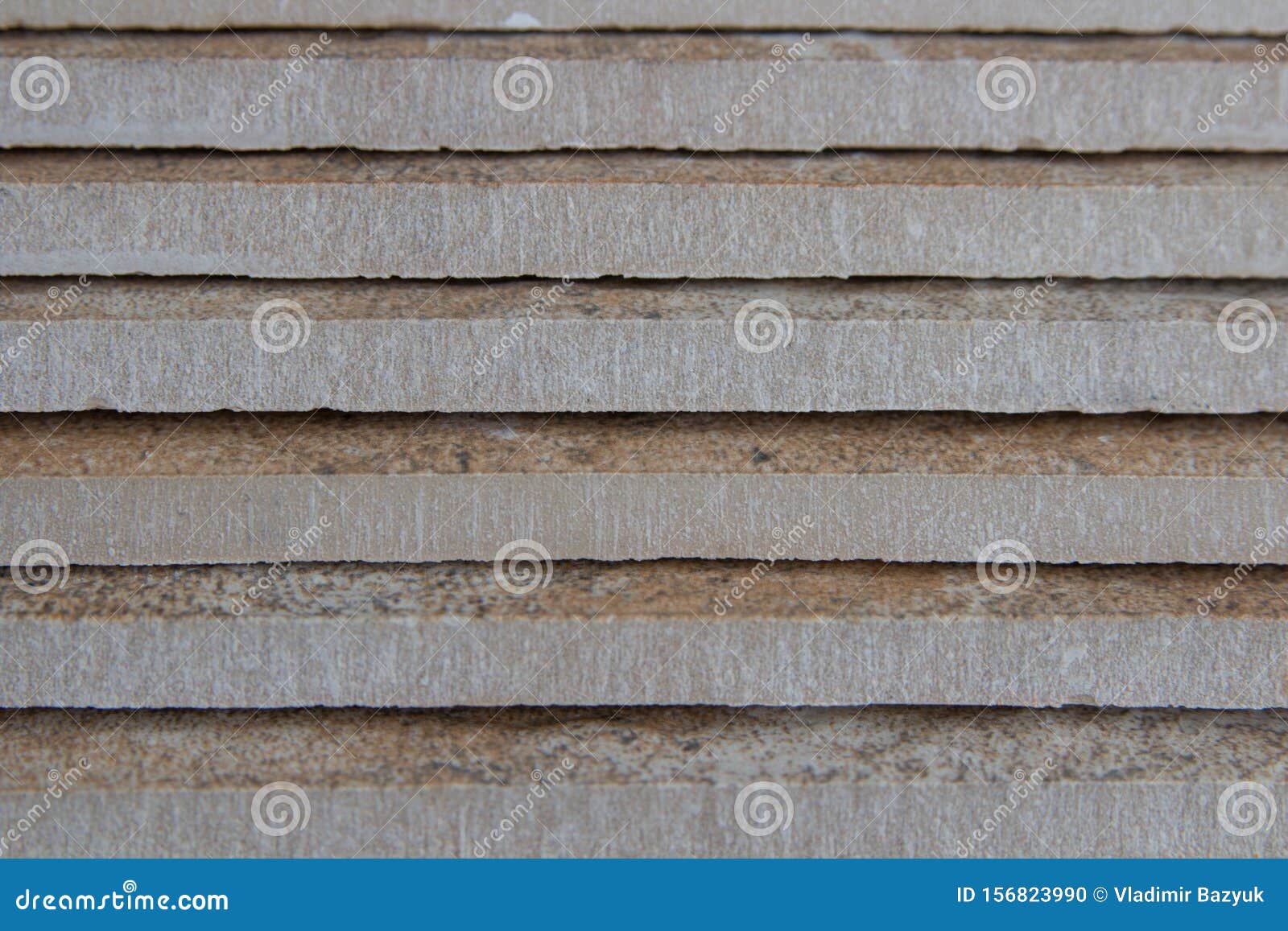 Background of Ceramic Tile Stack,pile of Ceramic Tile Side View in Rows ...