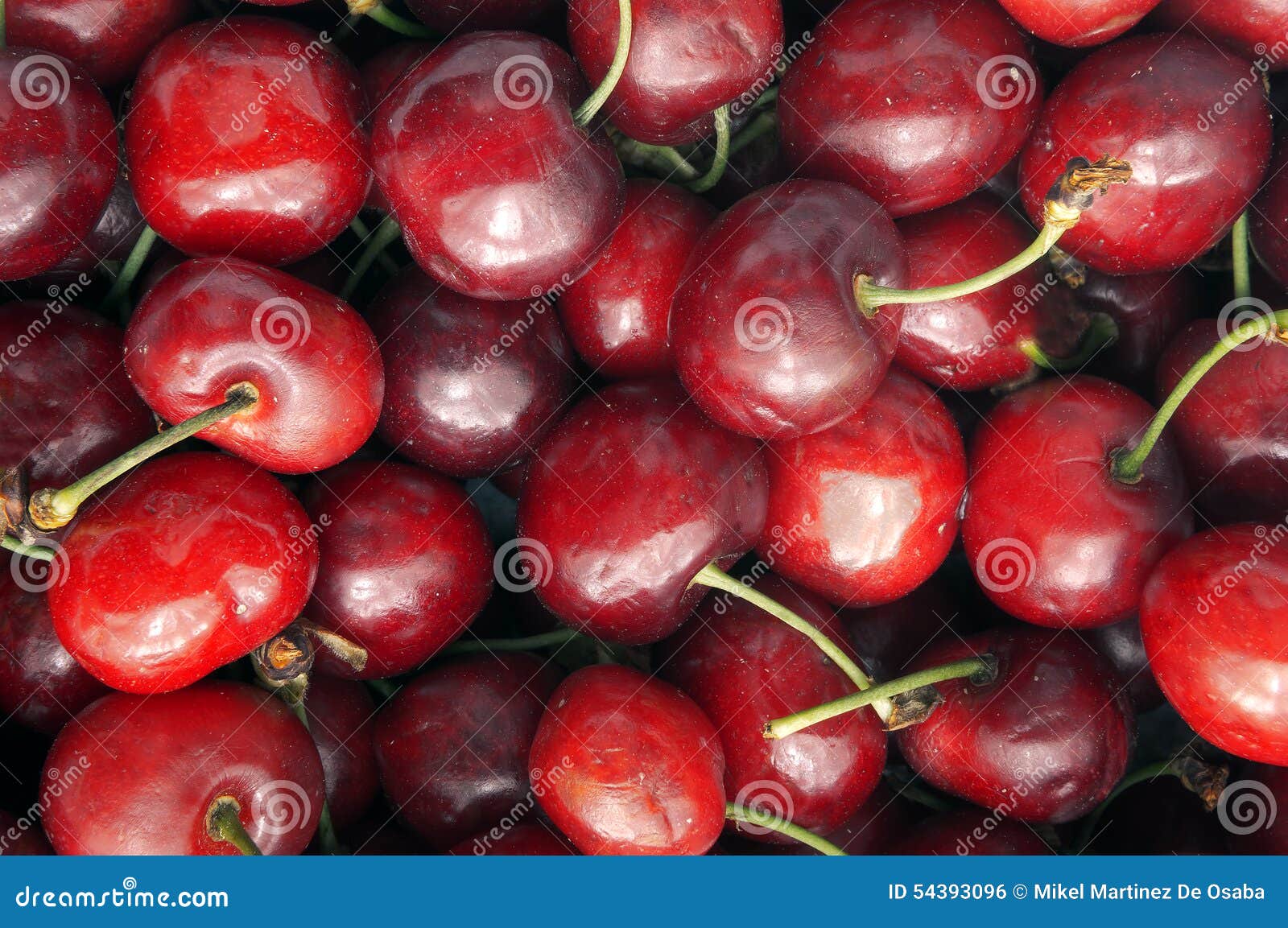 Background of Cherry Texture Stock Photo - Image of heap, berry: 54393096