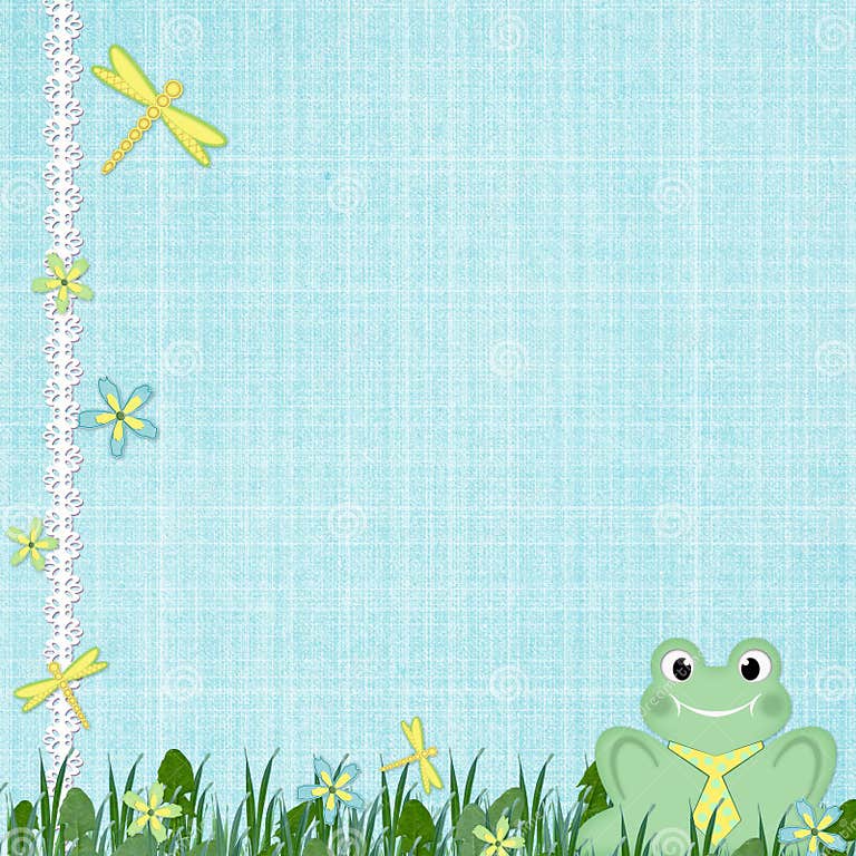 Background for Children Card Stock Illustration - Illustration of ...