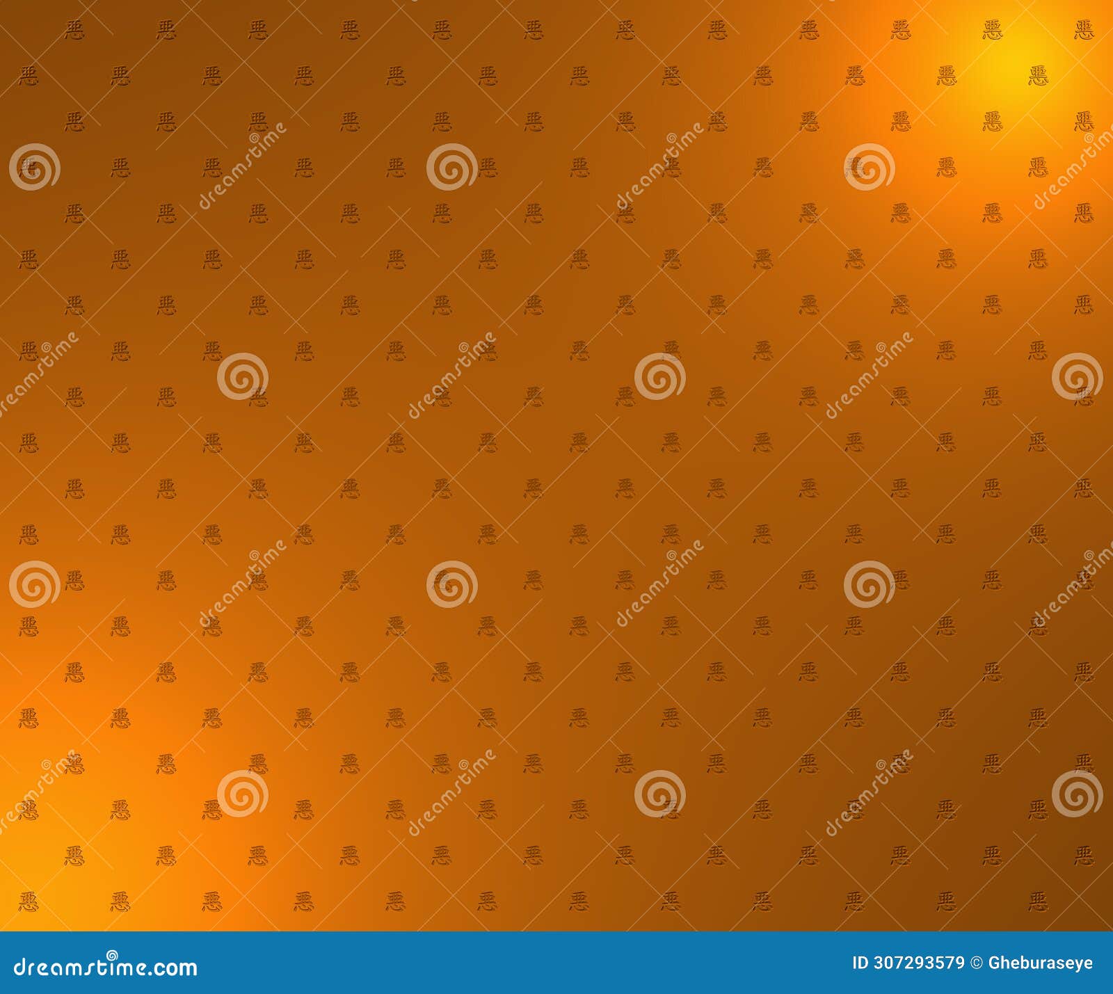 Ideogram Word Beautiful, Gold, Texture, Background. Royalty-Free ...