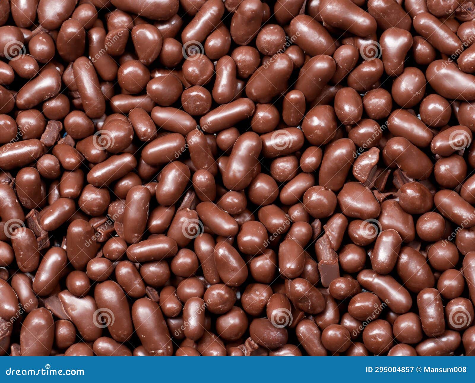 Background of Chocolate Candy, Texture Stock Image - Image of texture ...