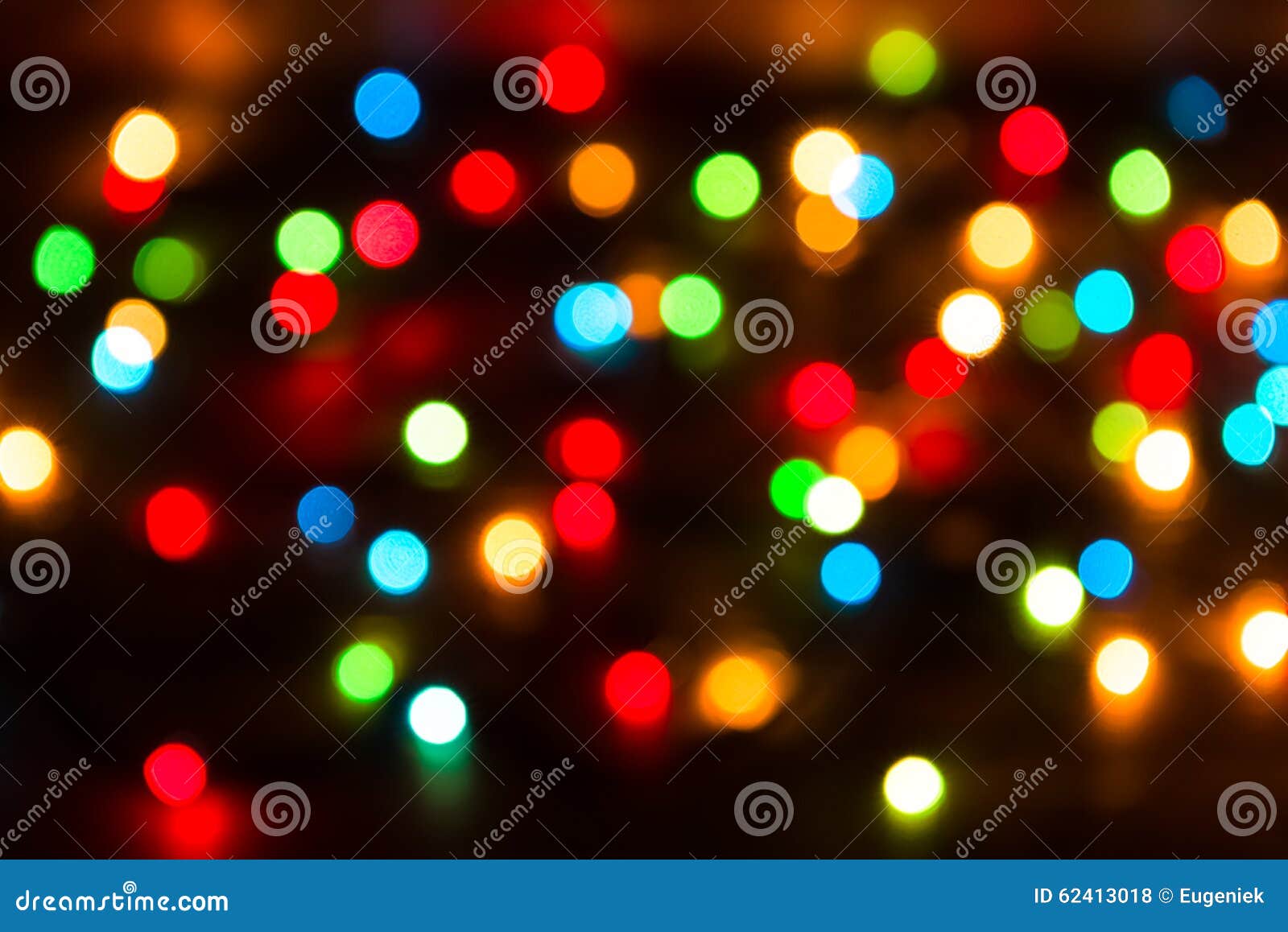 Background of Christmas Bokeh Lights Stock Photo - Image of blurred ...