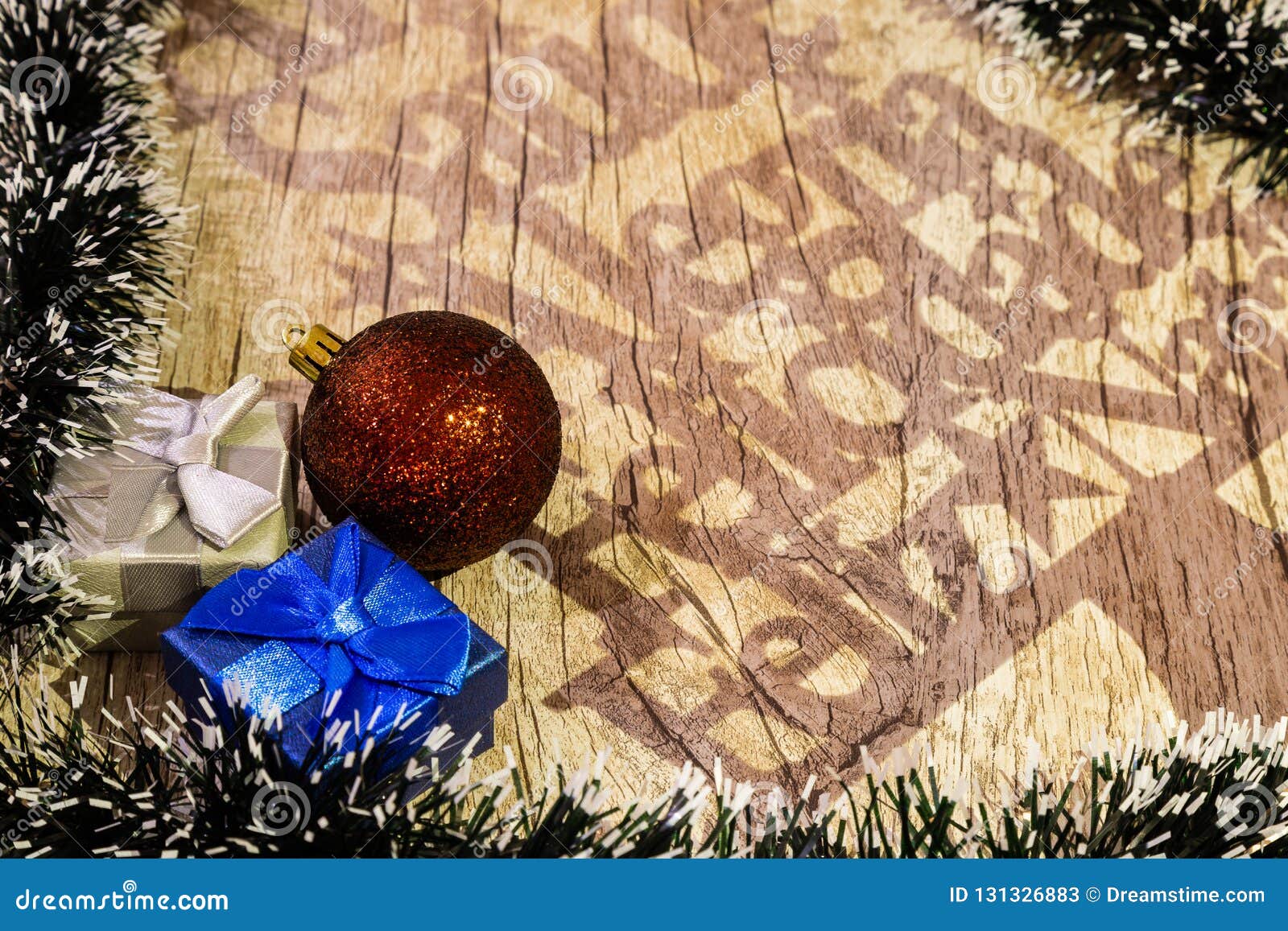 Background for Christmas Messages with Wood Stock Image - Image of ...