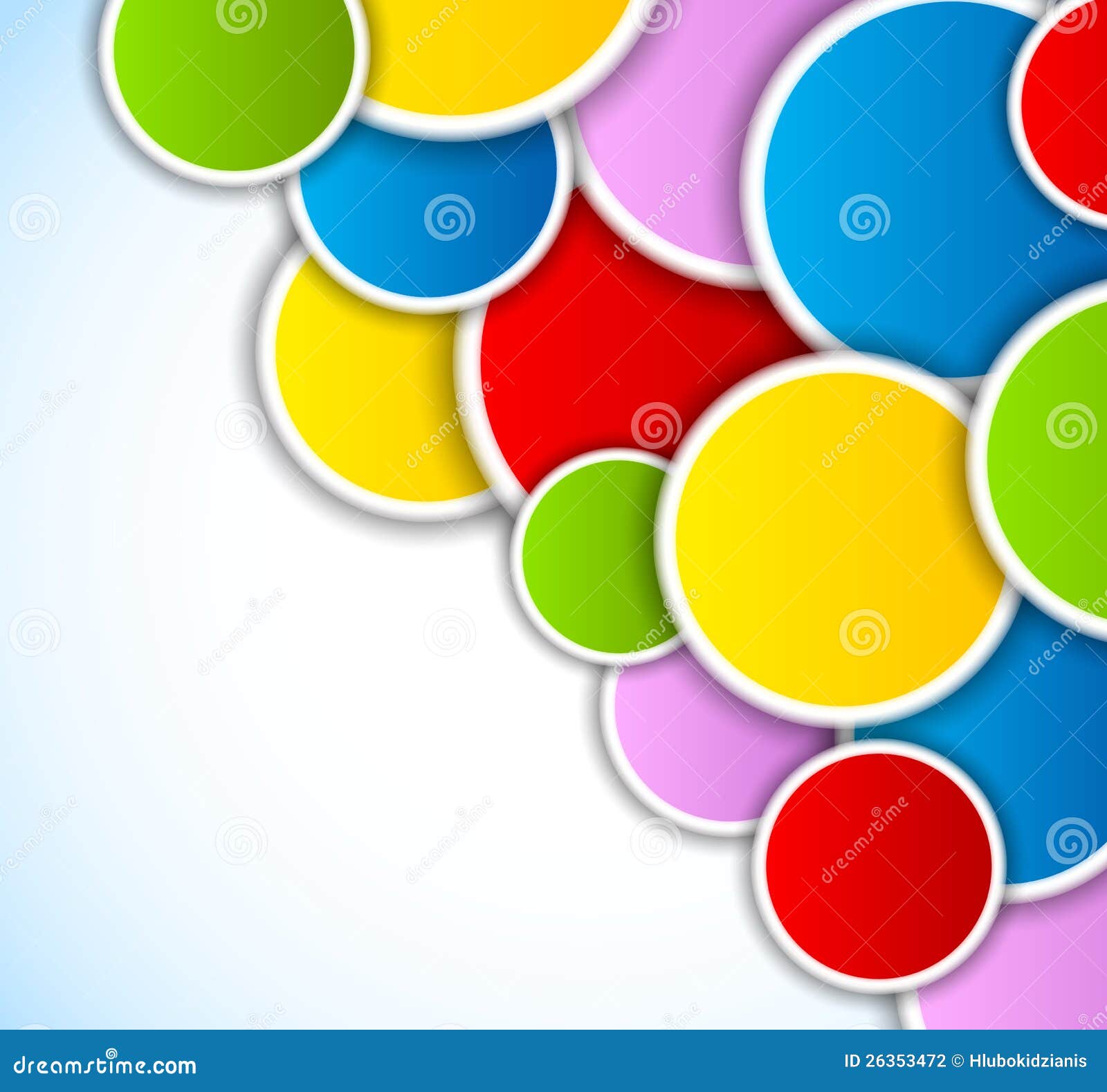 Background with circles stock vector. Illustration of cover - 26353472