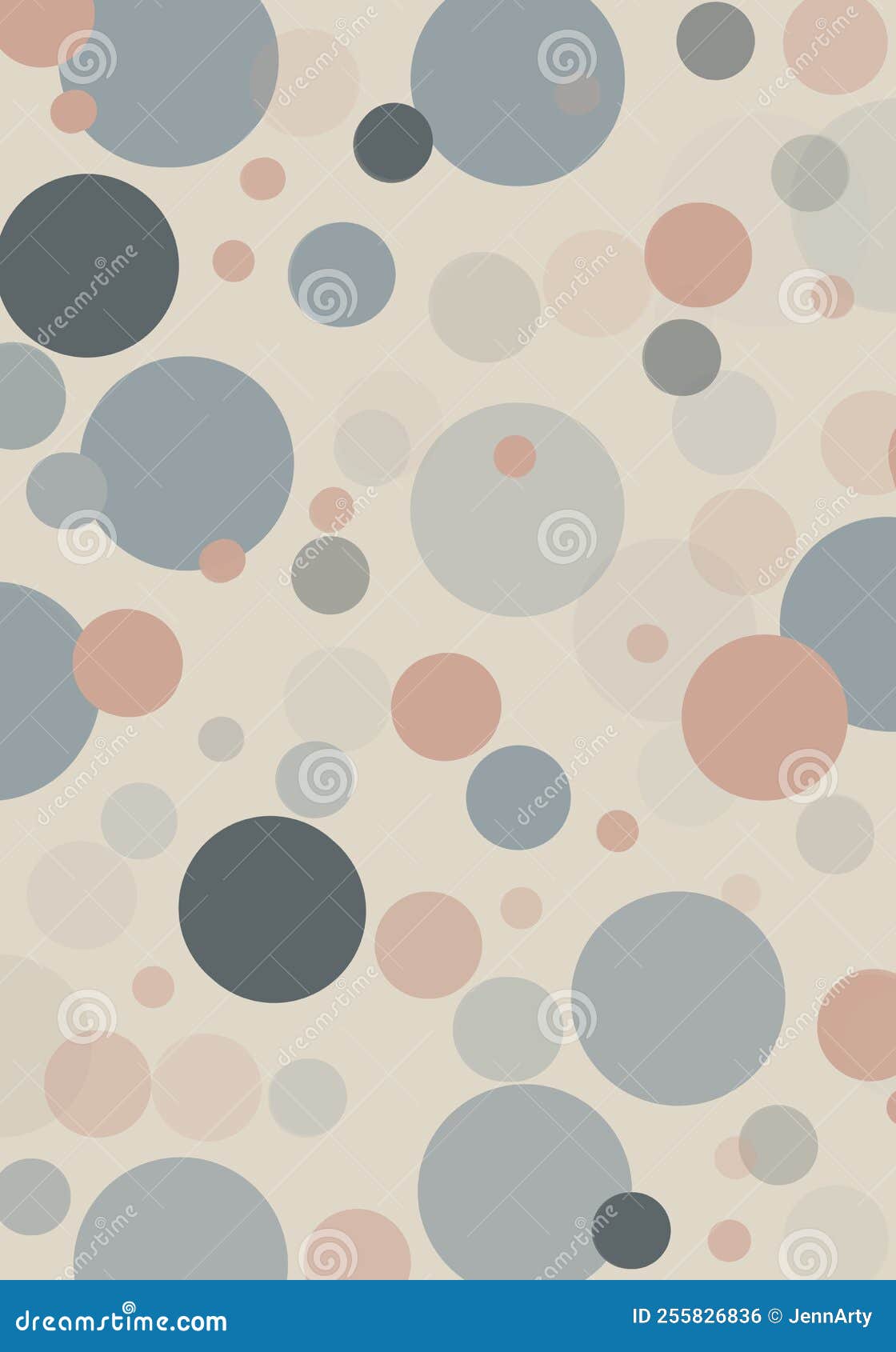 Background Circles Bubbles Pastel Colors Stock Illustration ...