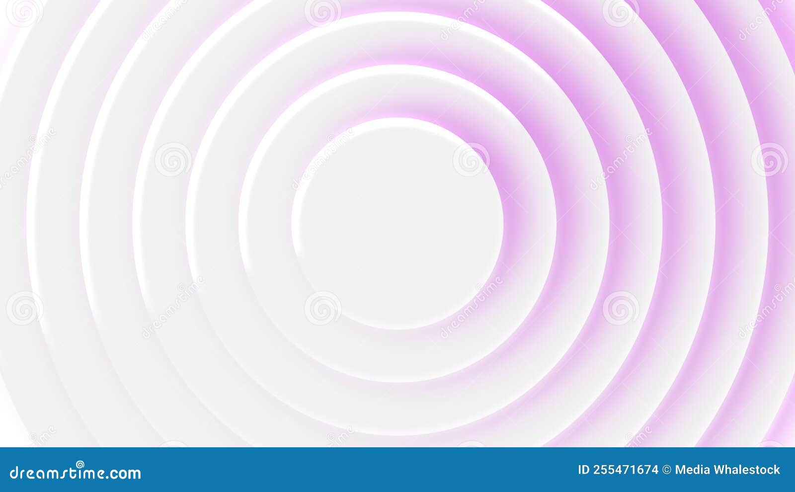 Background with Circles and Rotating Shadow. Motion. 3D Layers with ...