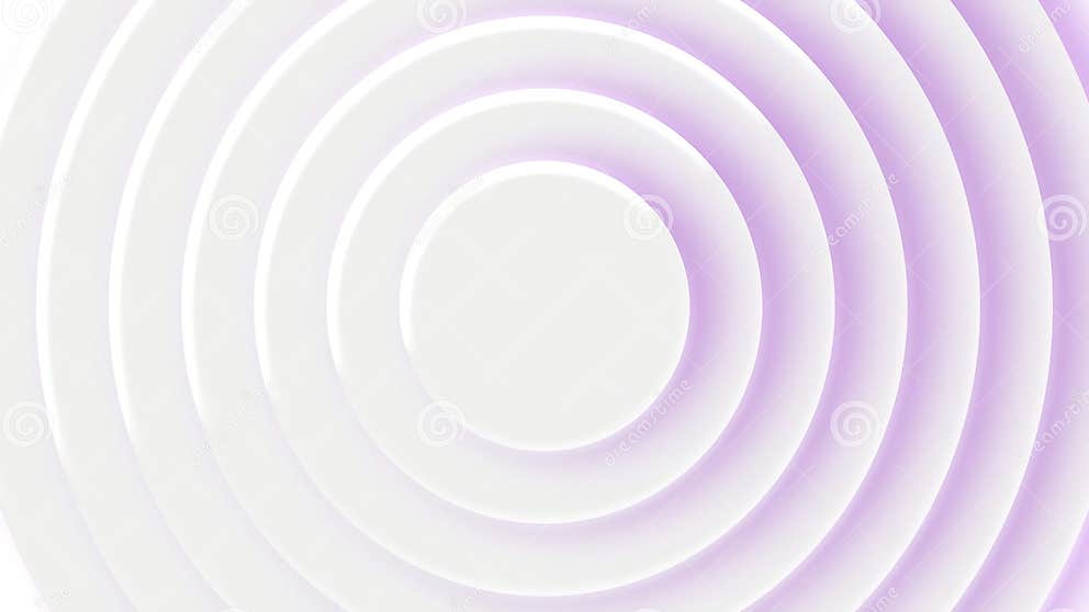Background with Circles and Rotating Shadow. Motion. 3D Layers with ...