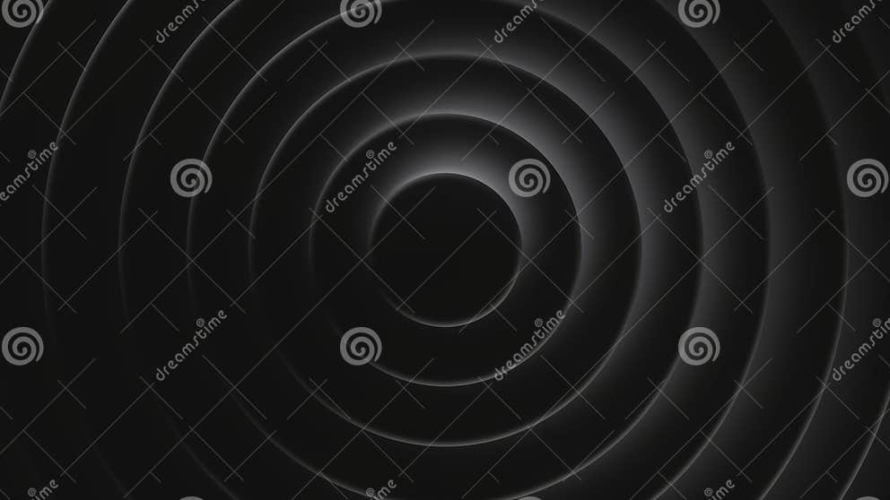 Background with Circles and Rotating Shadow. Motion. 3D Layers with ...