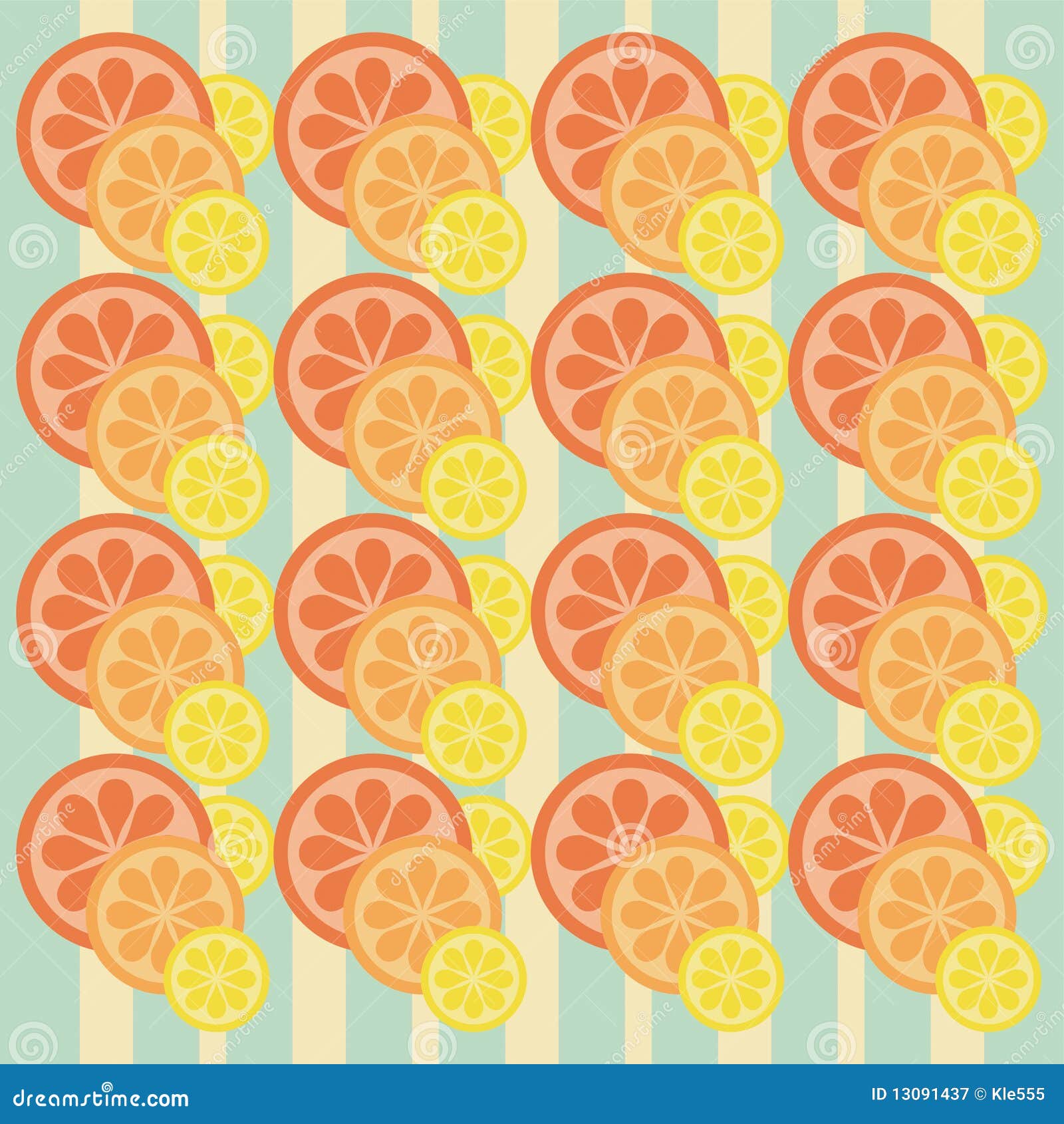 Background with citrus stock vector. Illustration of grapefruit - 13091437
