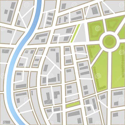 Background of city map stock vector. Illustration of navigation - 22573904