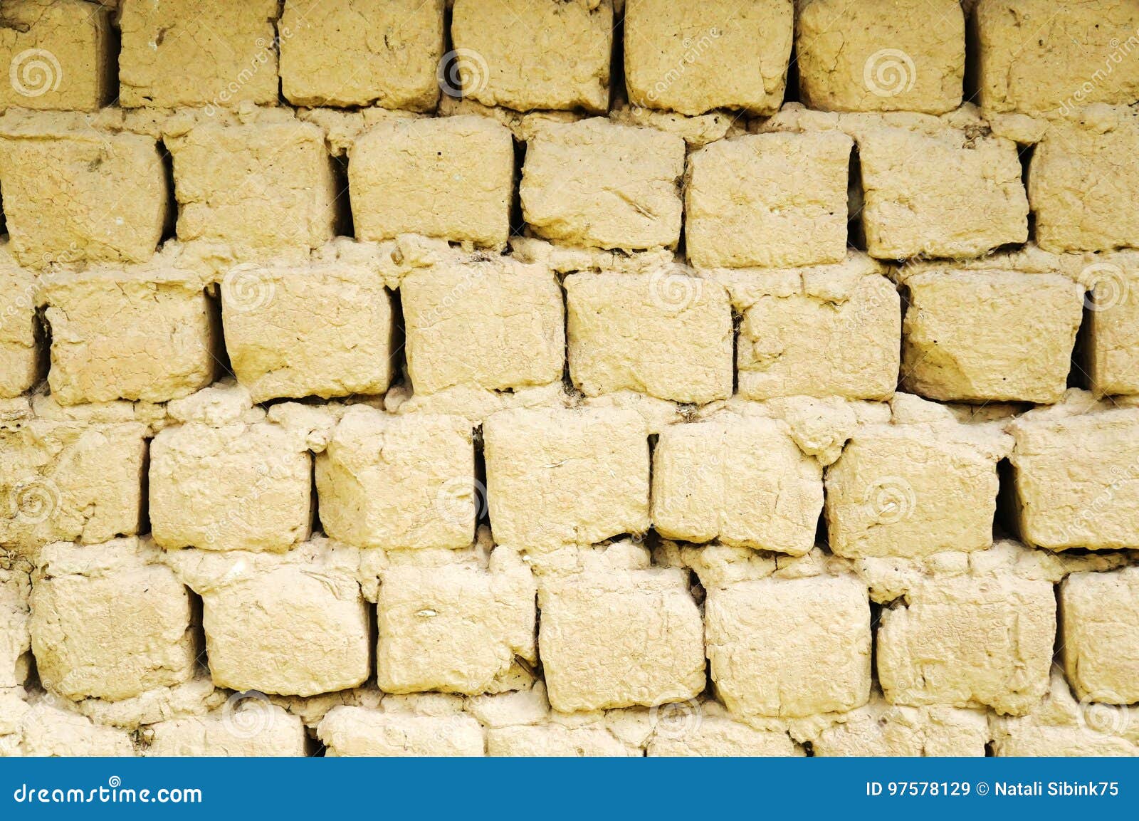 Background of clay bricks! stock image. Image of texture - 97578129