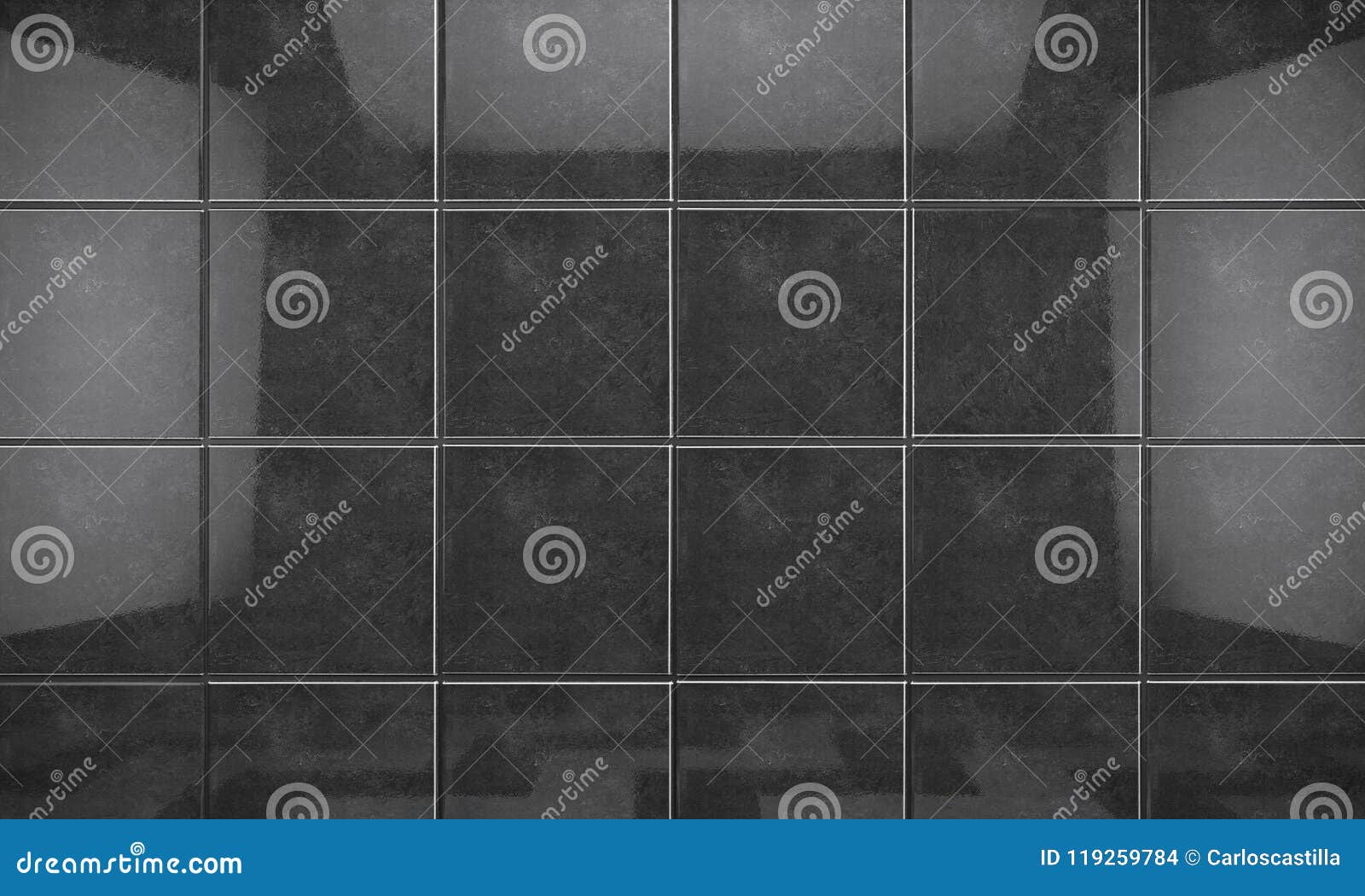 Clean Tile Wall Bathroom Background.3d Illustration Stock Illustration ...