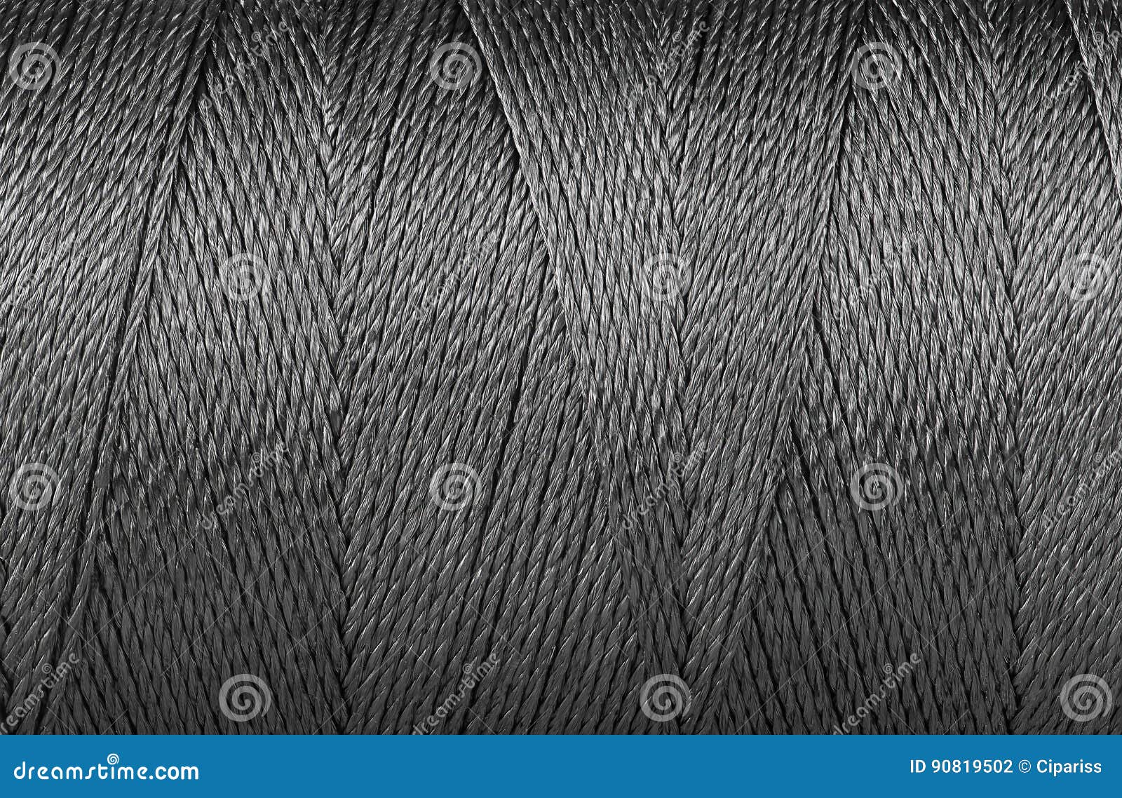 Background Close Up Blue Thread Texture Stock Photo - Image of clothing ...