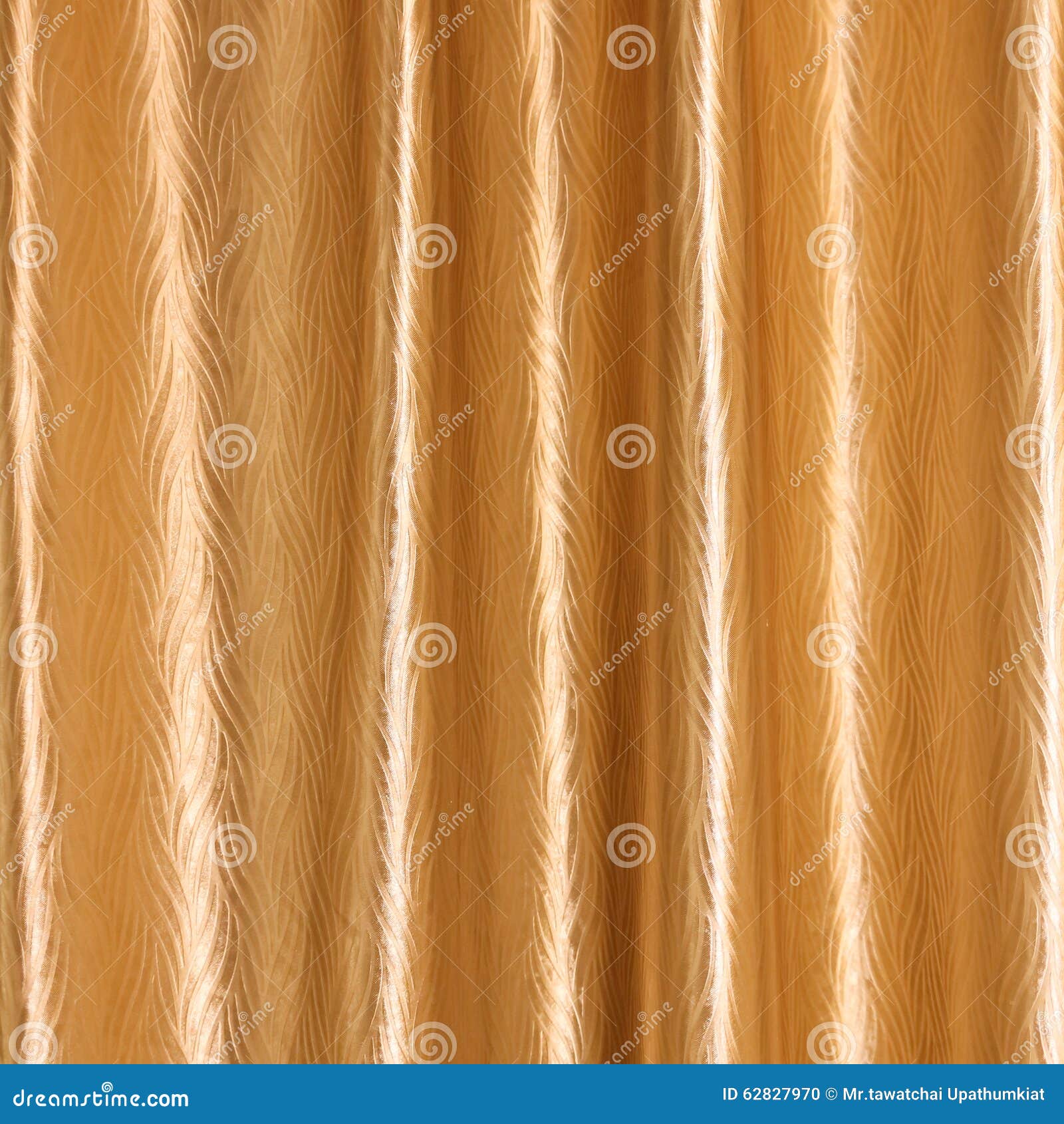 Background, Close Up of Gold Fabric Curtain Stock Photo - Image of ...