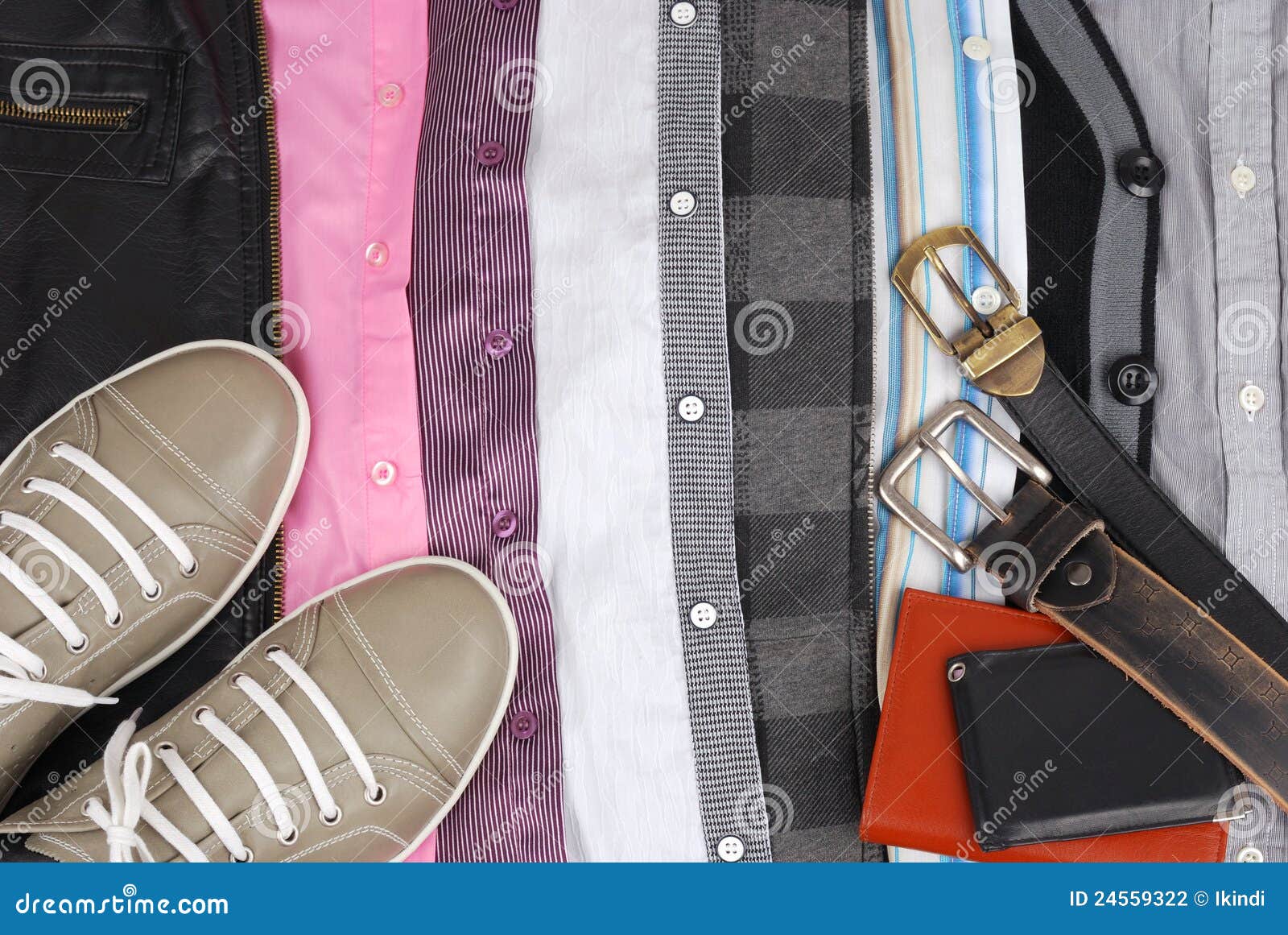 Background from Clothes and Accessories Stock Photo - Image of colour ...