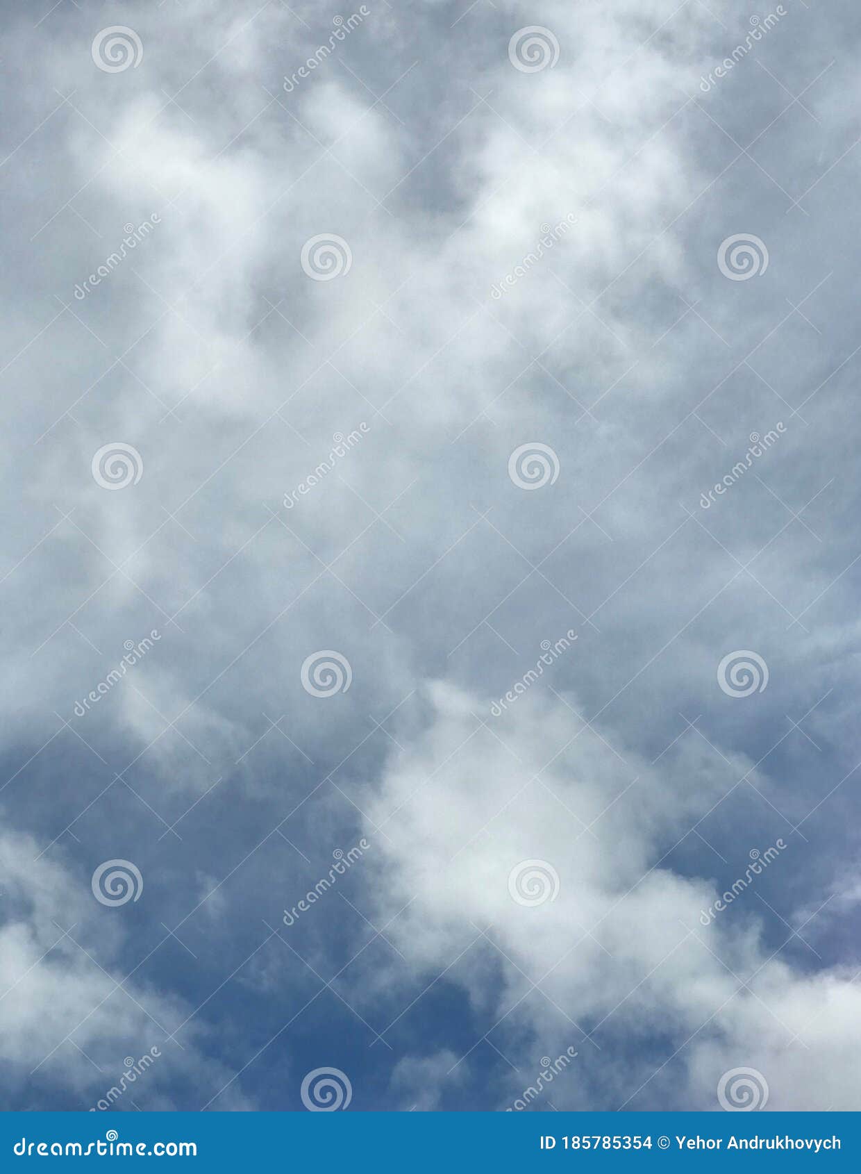 Background Clouds Float Against the Blue Sky Stock Photo - Image of ...