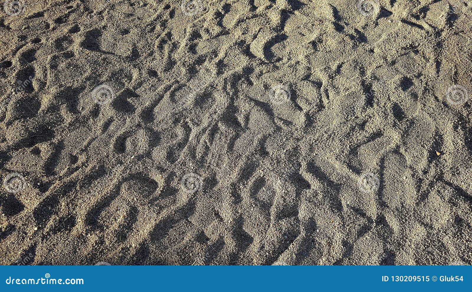 Background of Coarse Sand on the Seashore Covered with Traces Stock ...