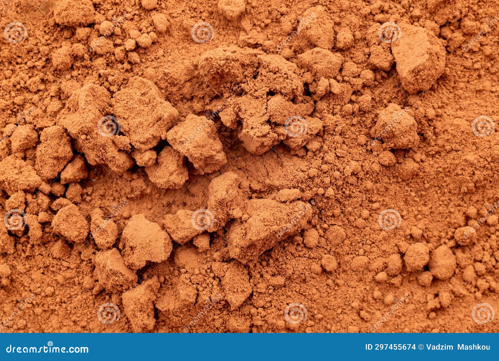 The Background is from Cocoa Powder. Cocoa Texture with Lumps Stock ...