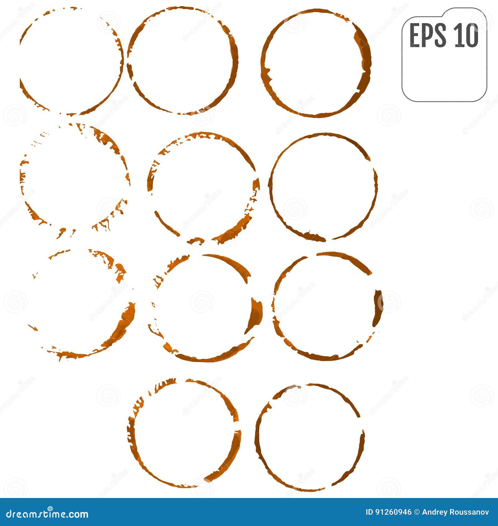 Background With Cup Of Coffee And Old Ripped Paper Vector Illustration ...