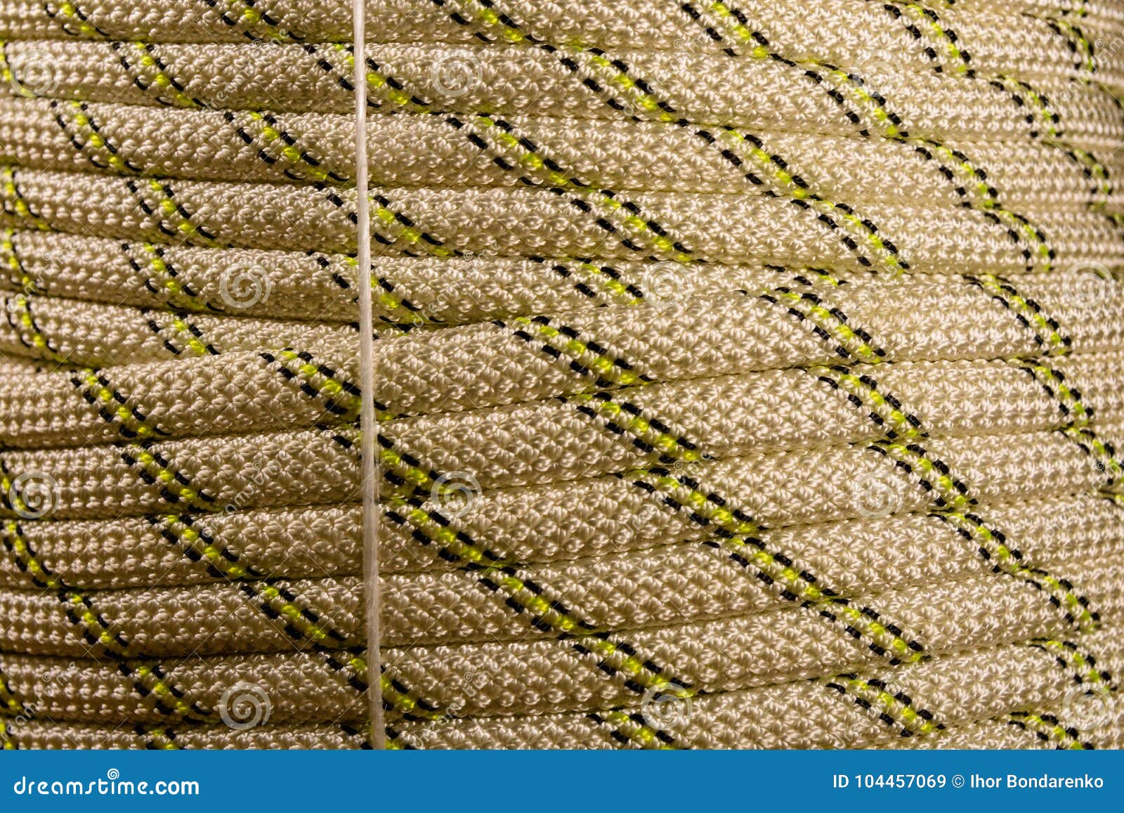 Background of the Coiled Climbing Rope Stock Image - Image of lasso ...