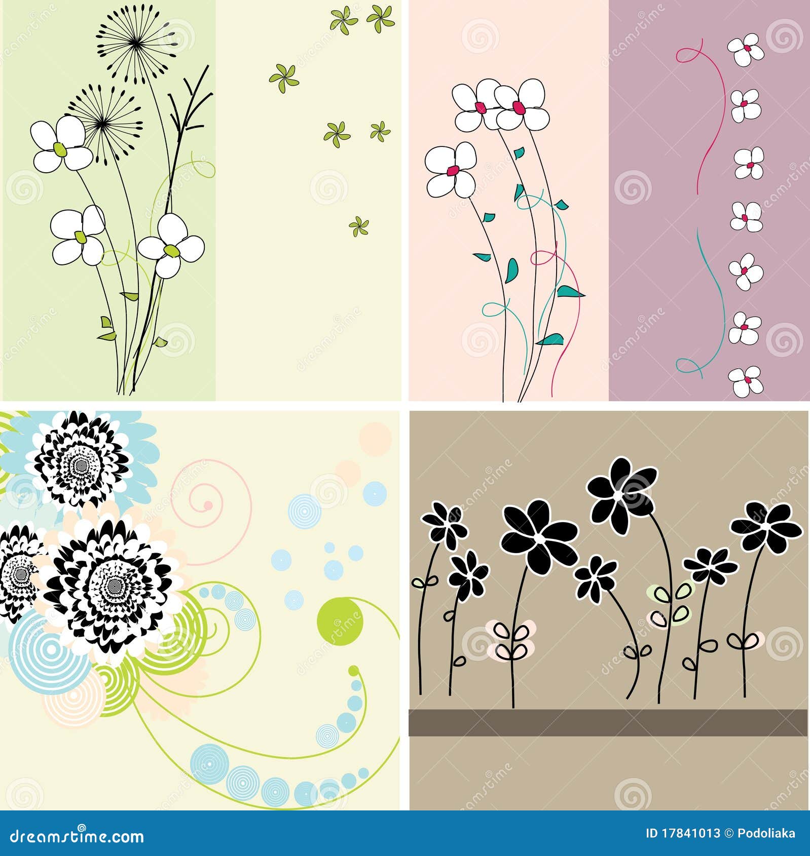 Background collection stock illustration. Illustration of wallpaper ...