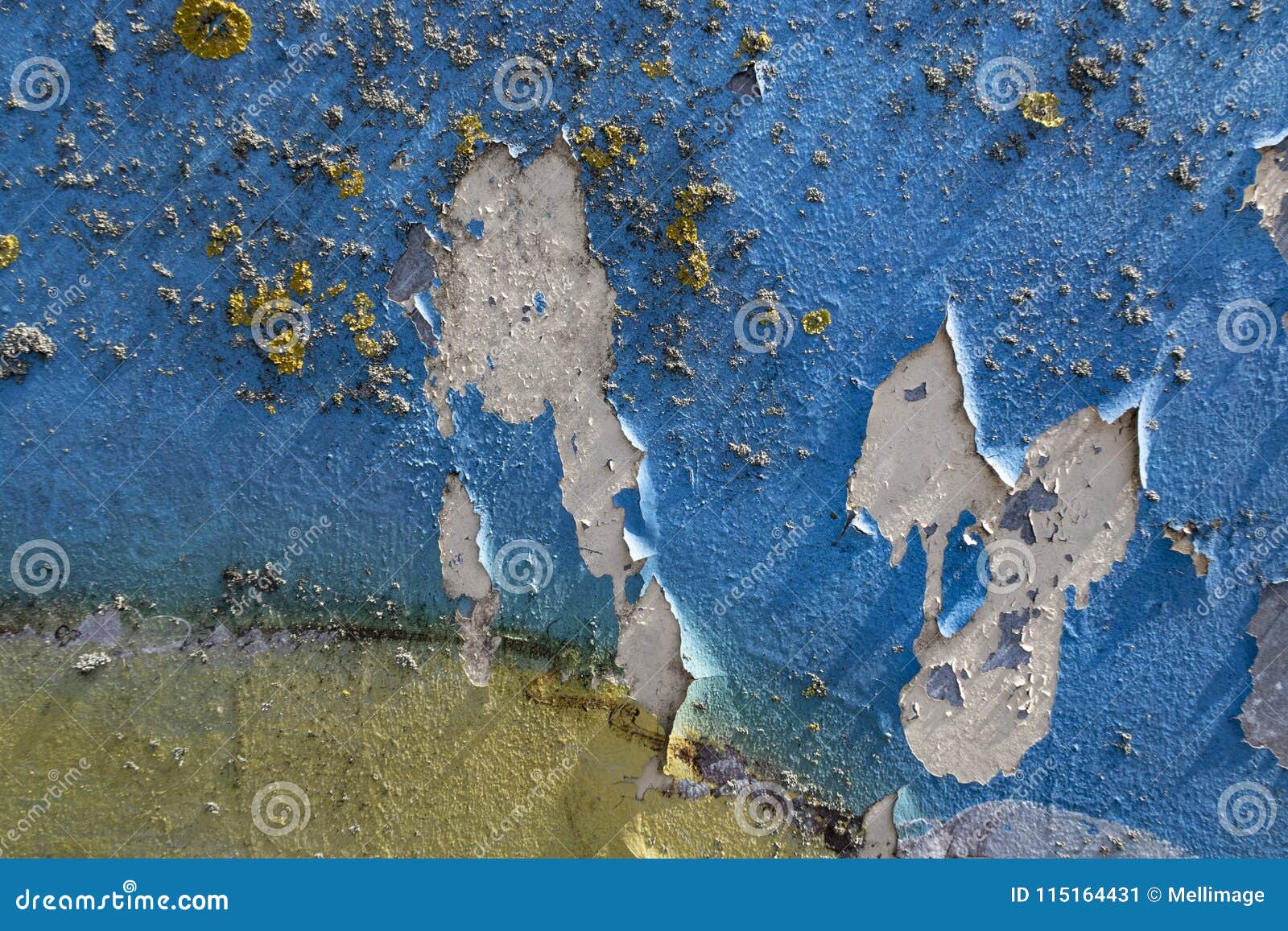 Corroding metal wall stock image. Image of decaying - 115164431