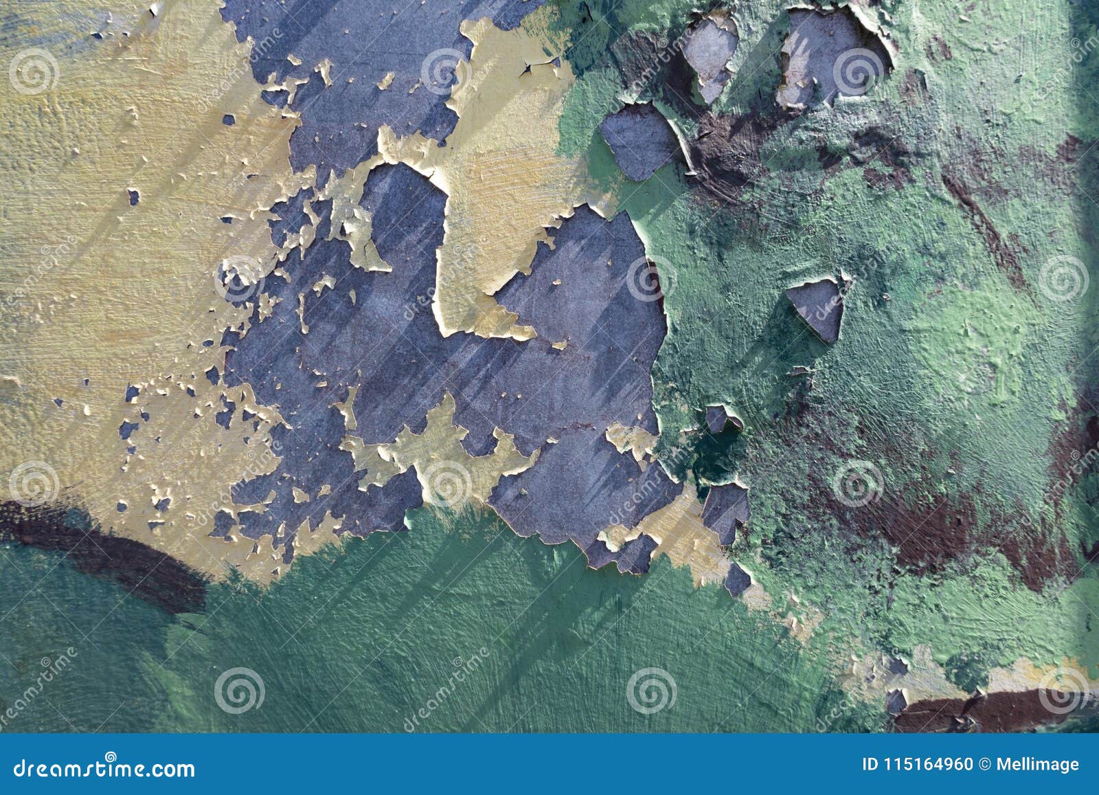 Corroding metal wall stock photo. Image of rough, brown - 115164960